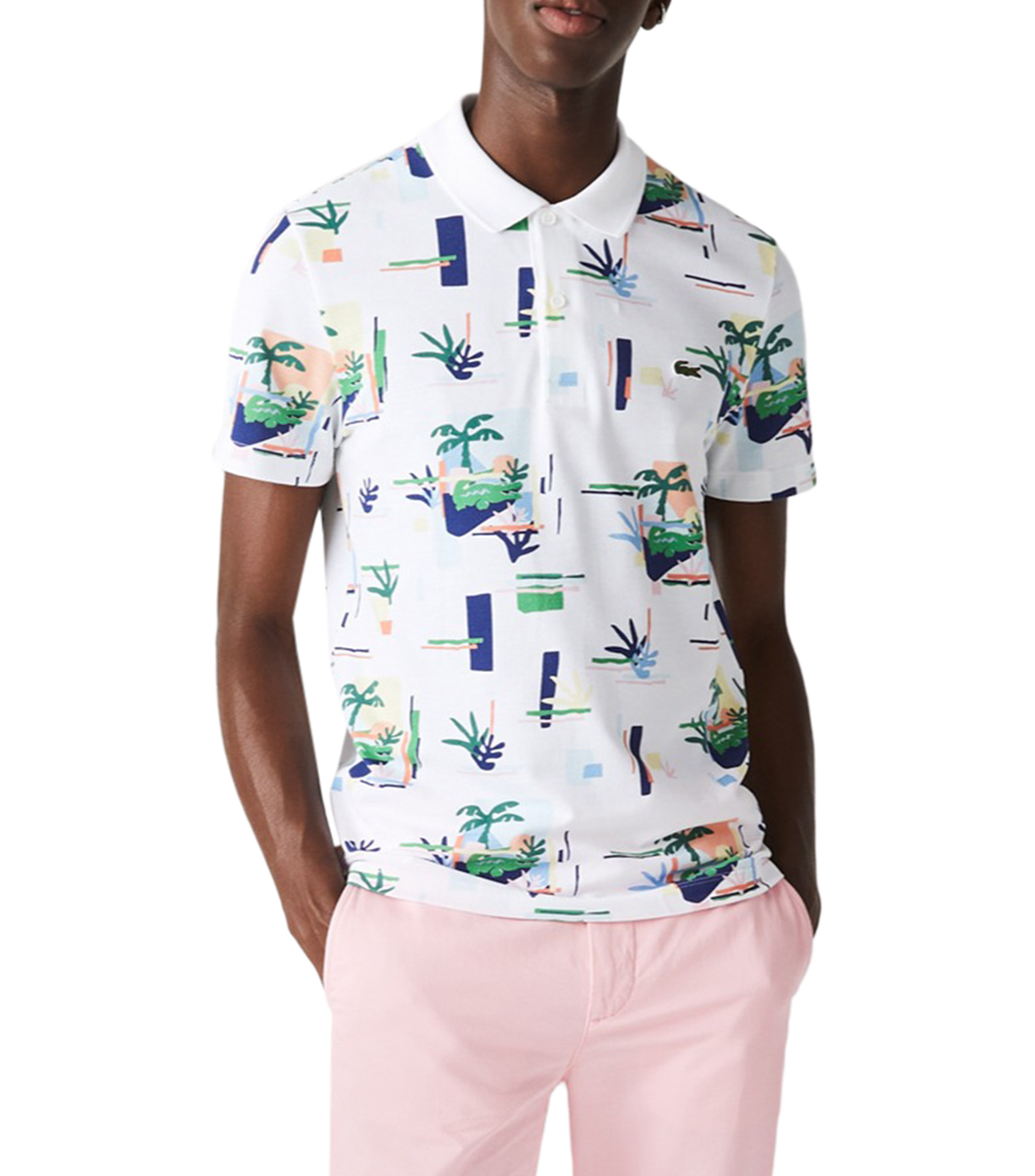 Lacoste Playera Polo Playa Hombre - El Palacio de Hierro