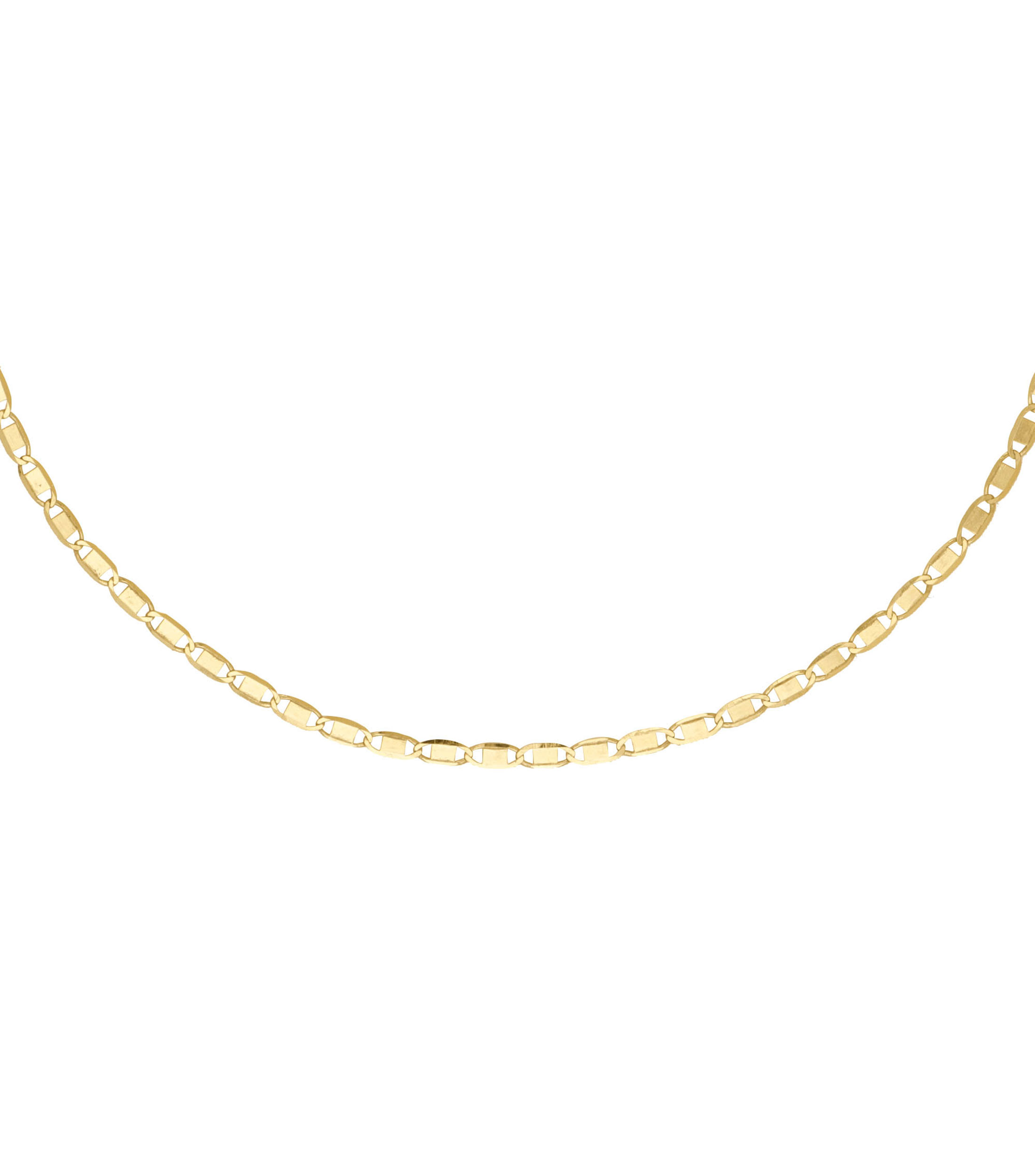 Oro & Gold: Cadena en oro 14 Kilates Espejo Mujer | El Palacio de Hierro