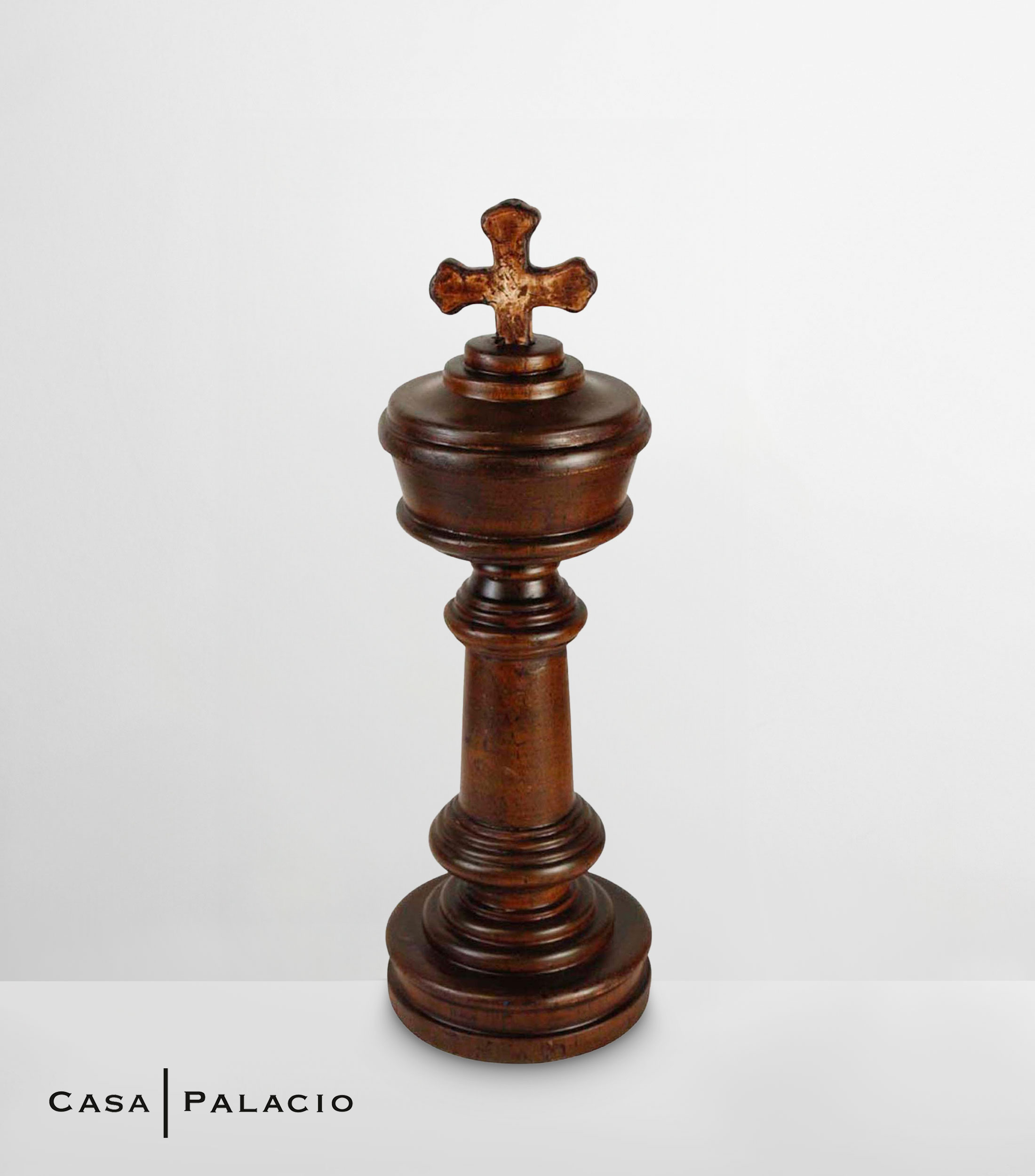 Viriathus Figura Decorativa de Ajedrez el Rey en Madera Barnizada - El ...