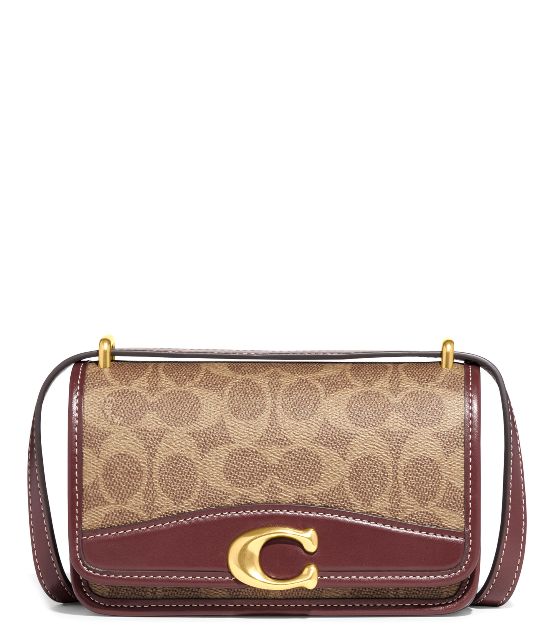 COACH: Bolso crossbody café Bandit Monogram Mujer | El Palacio de Hierro