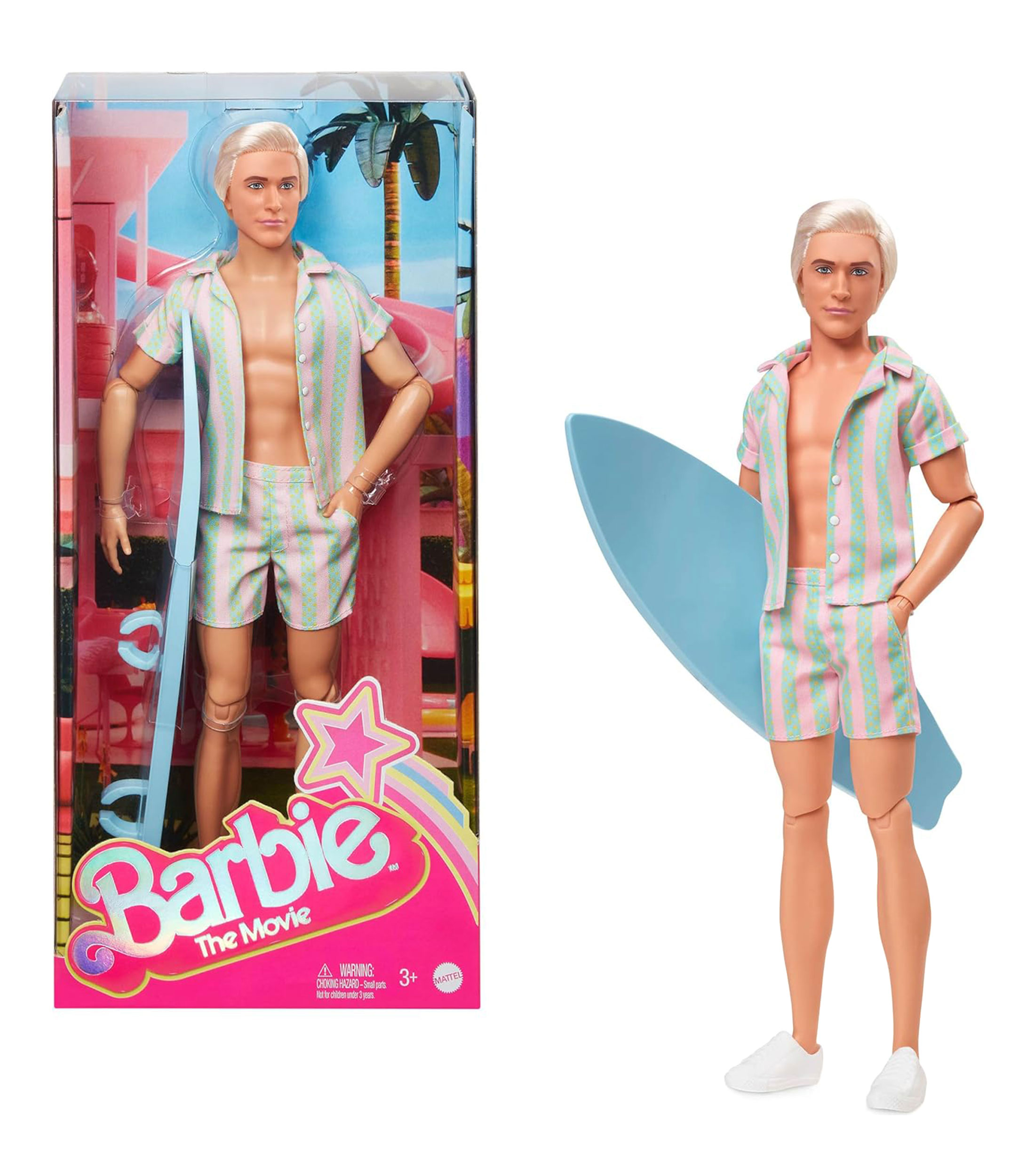 Barbie Muñeco Ken Barbie La Película Conjunto playero |El Palacio de Hierro