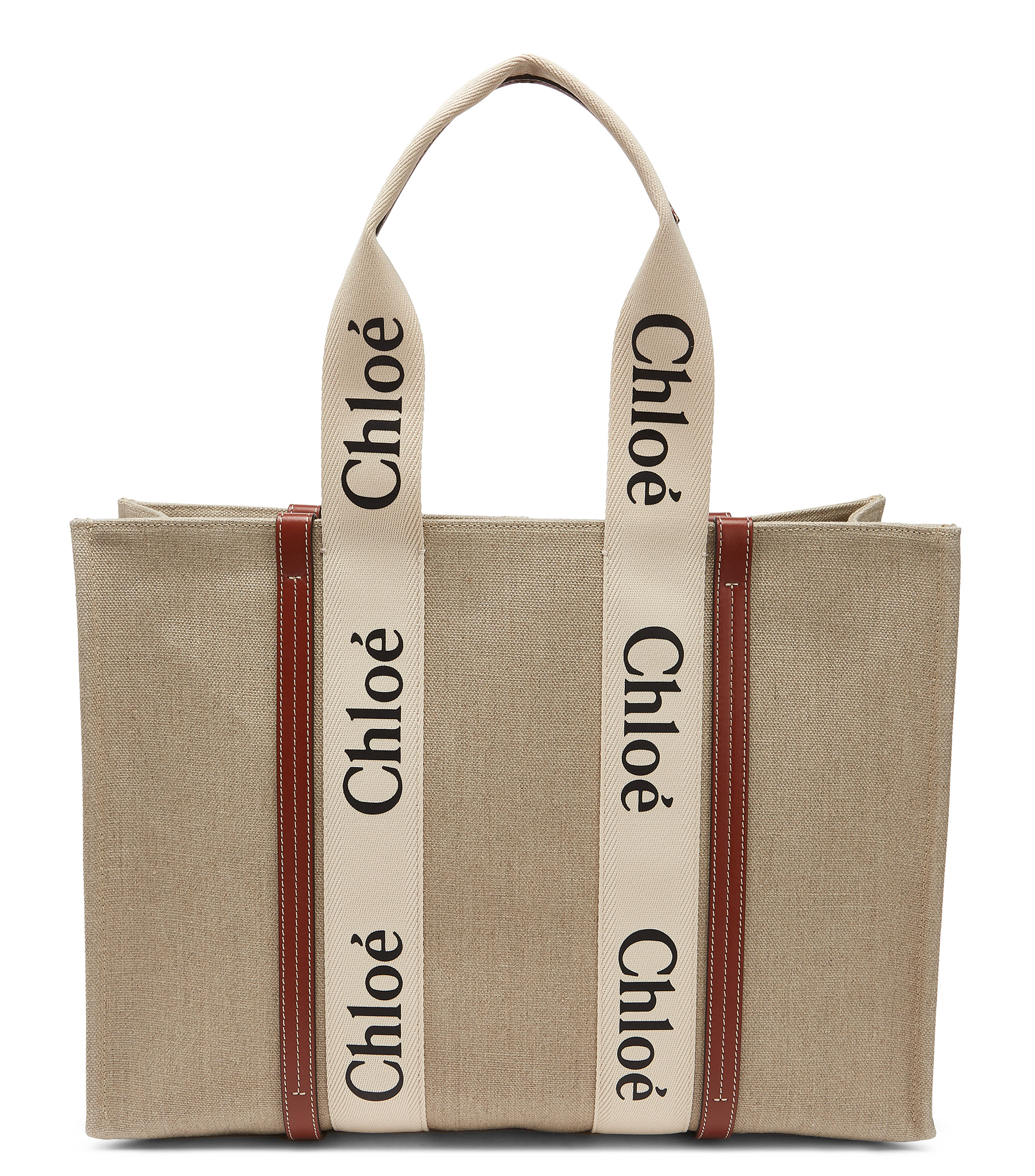 Chloé: Bolso Tote beige Mujer | El Palacio de Hierro