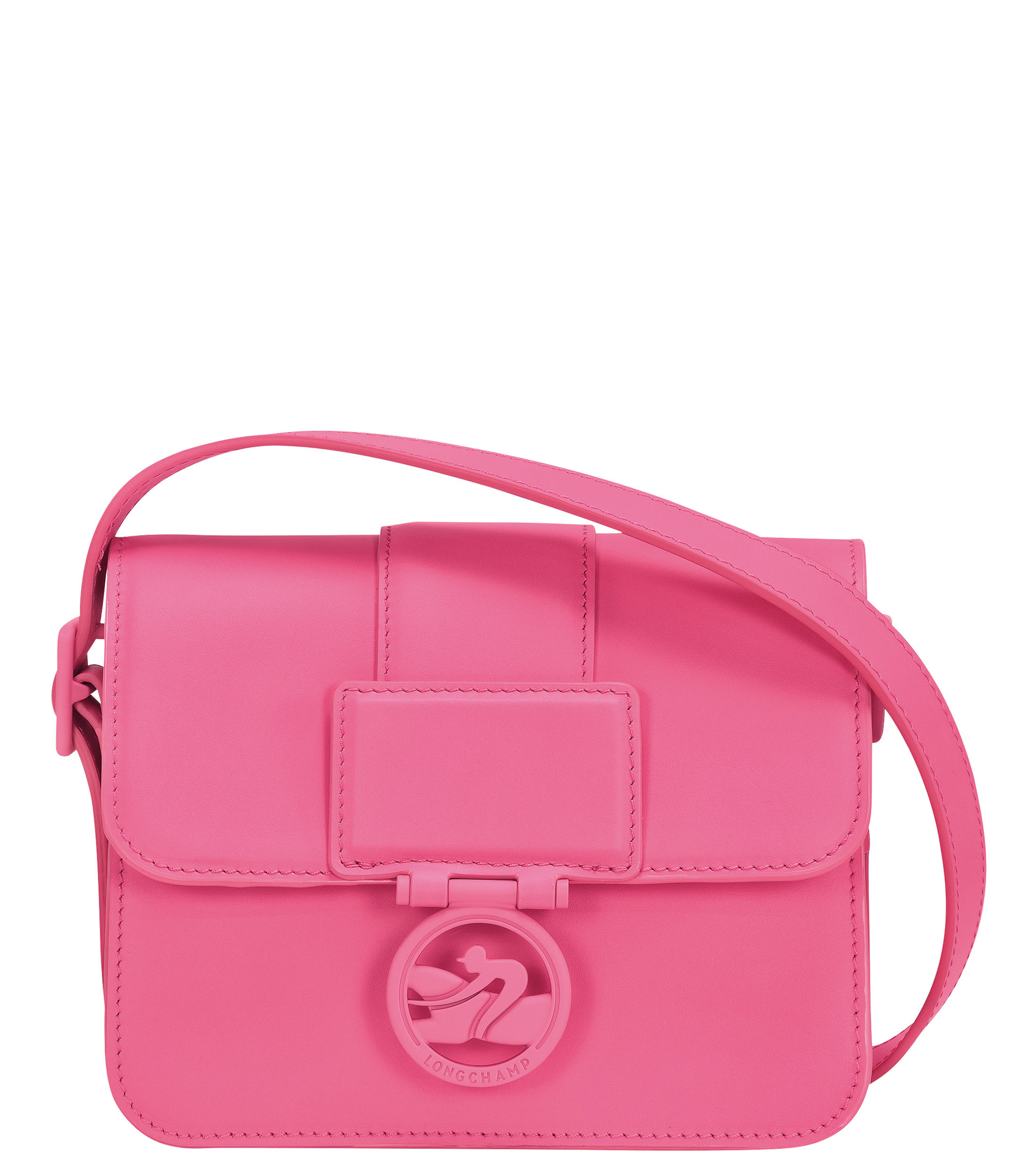 Longchamp: Bolso crossbody en piel rosa Mujer | El Palacio de Hierro