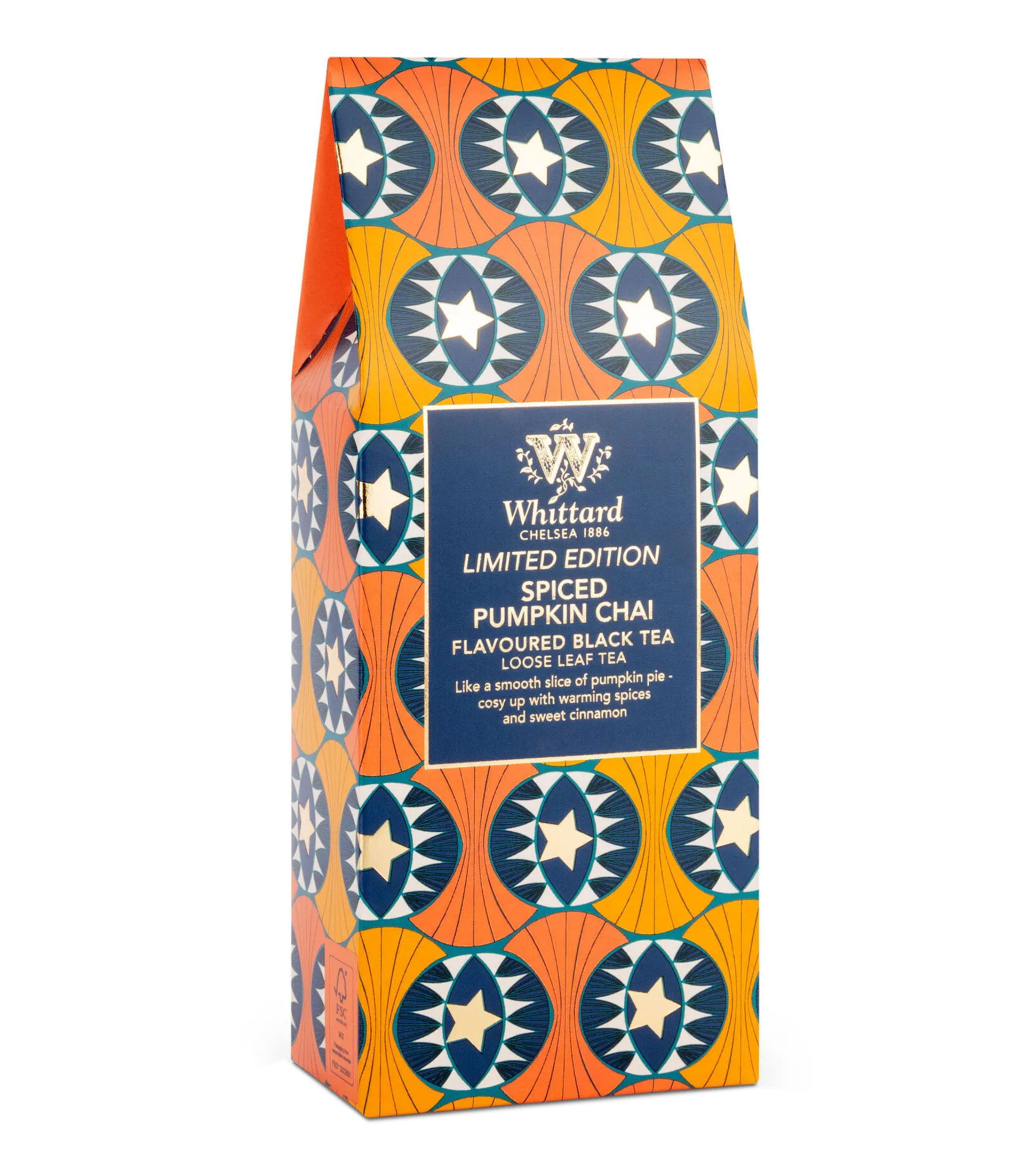 Whittard: Infusión Spiced Pumpkin Chai Limited Edition, 100 g | El Palacio de Hierro