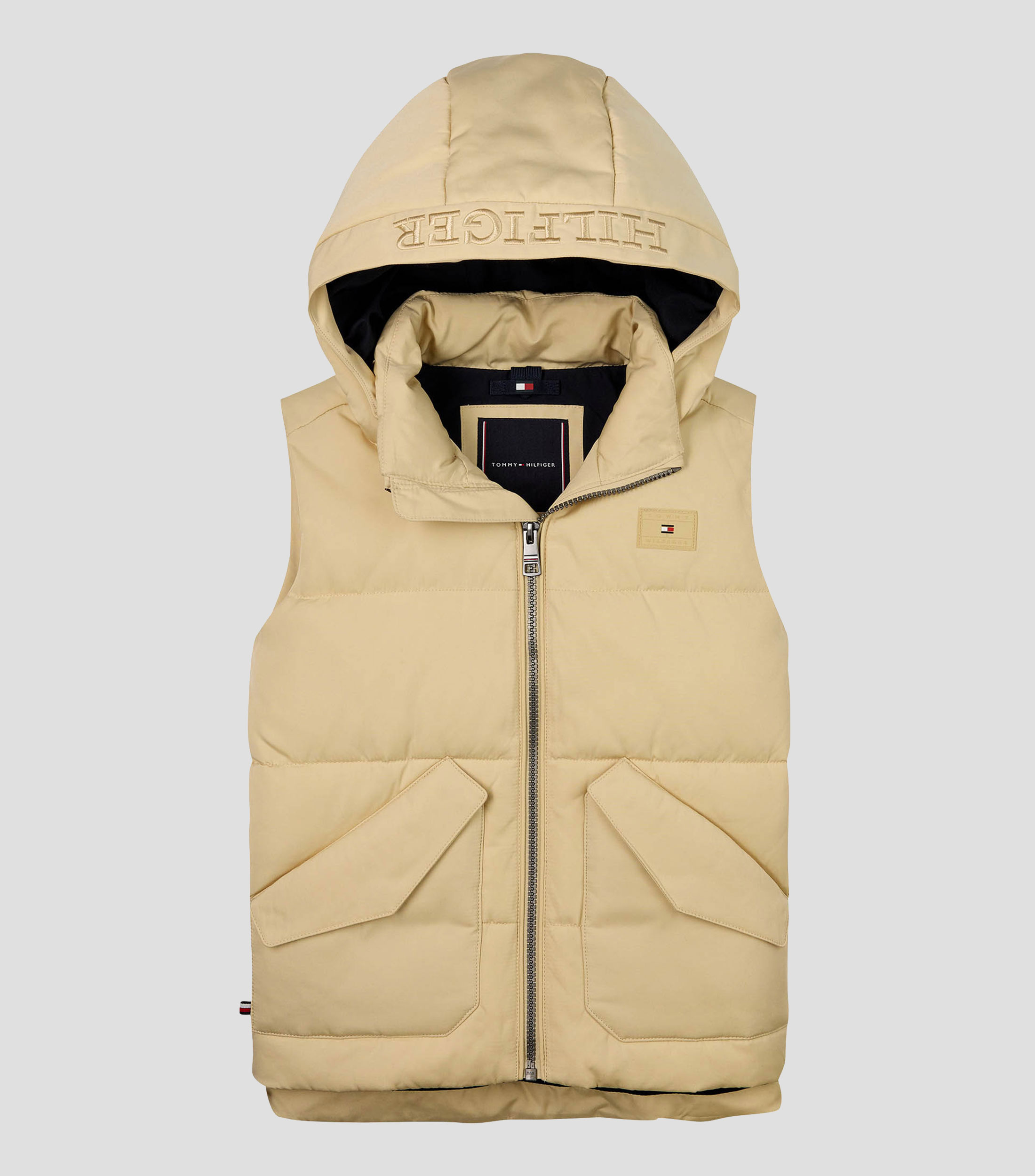 Tommy Hilfiger: Chaleco con capucha capitonado Niño | El Palacio de Hierro