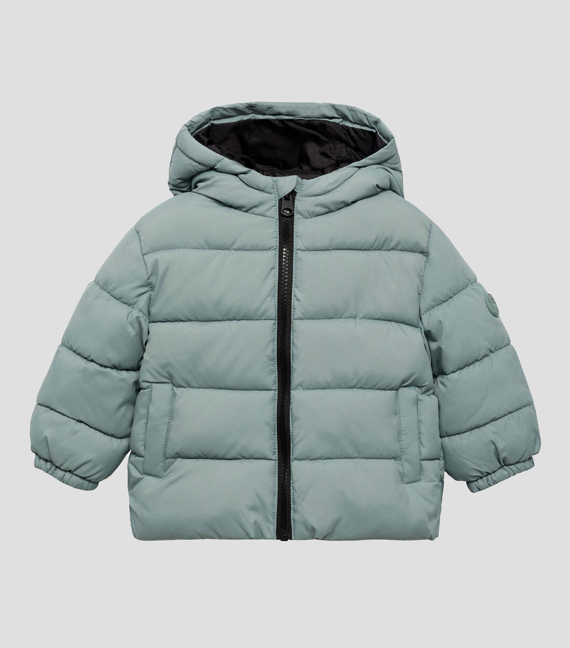 Mango Chamarra puffer con capucha Niño - El Palacio de Hierro