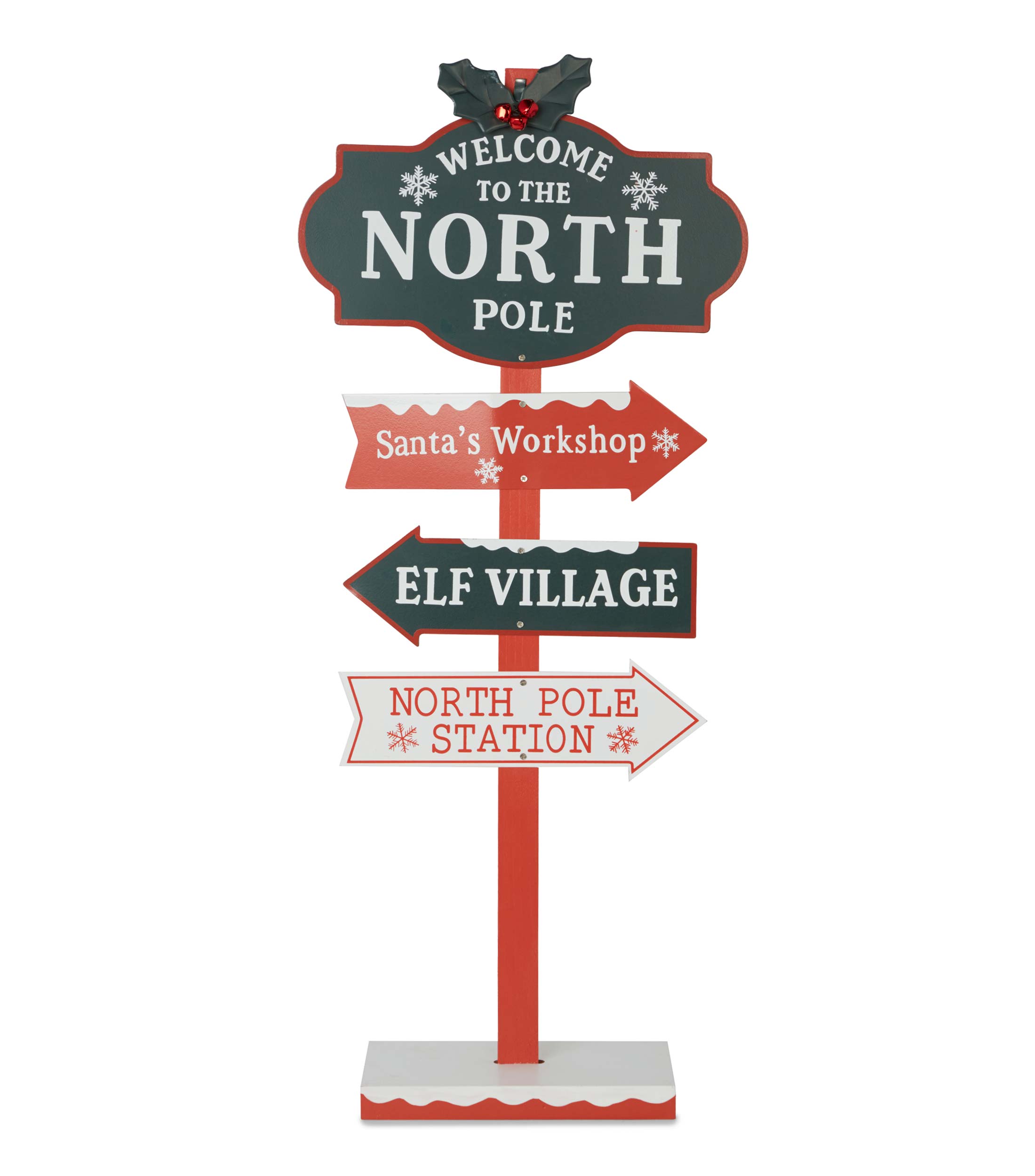 Home Creative Letrero Señales Polo Norte Complementos Generales en MDF ...