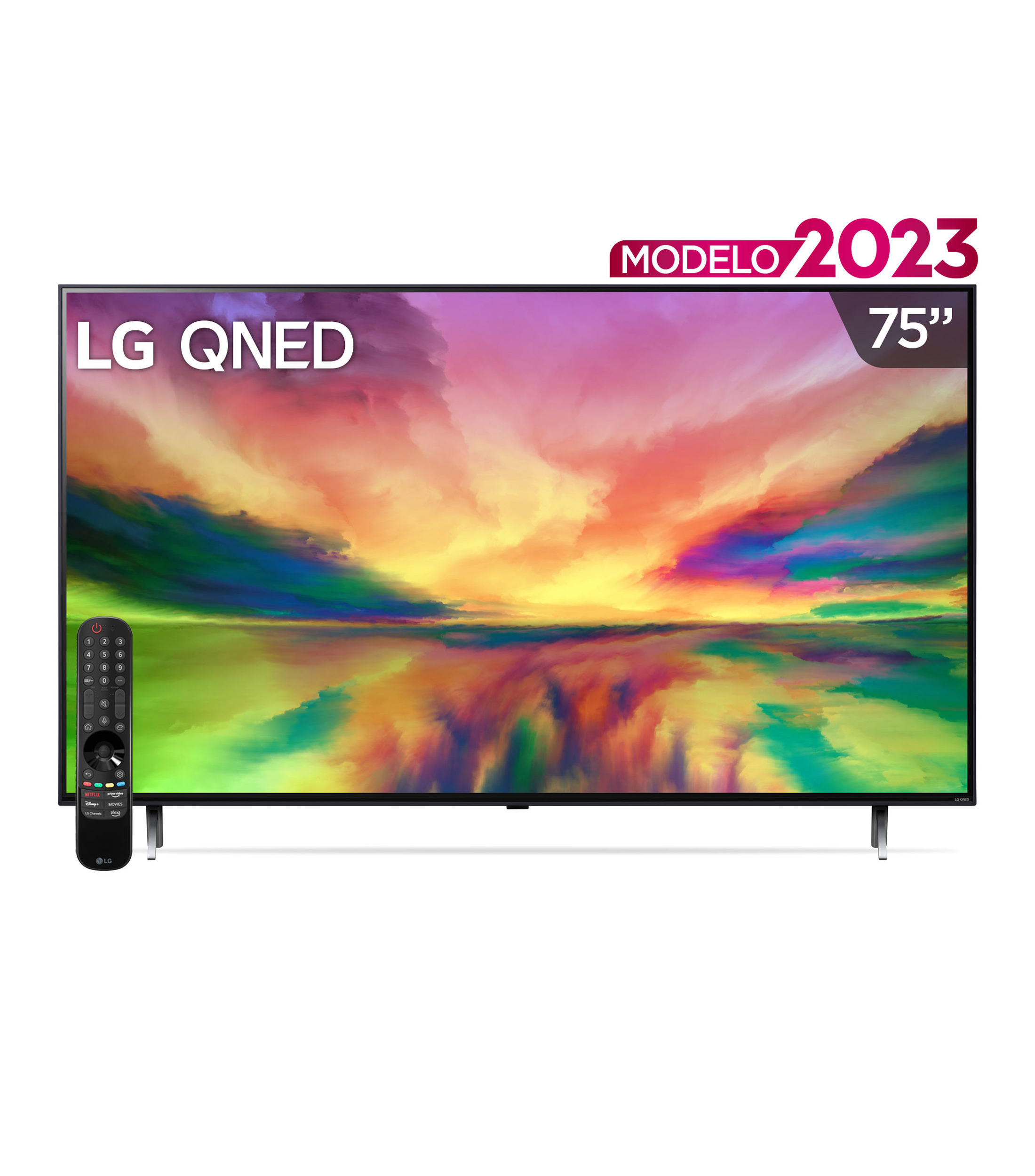 LG: Pantalla 75 Pulgadas Plana QNED 4K SMART TV con ThinQ AI ...