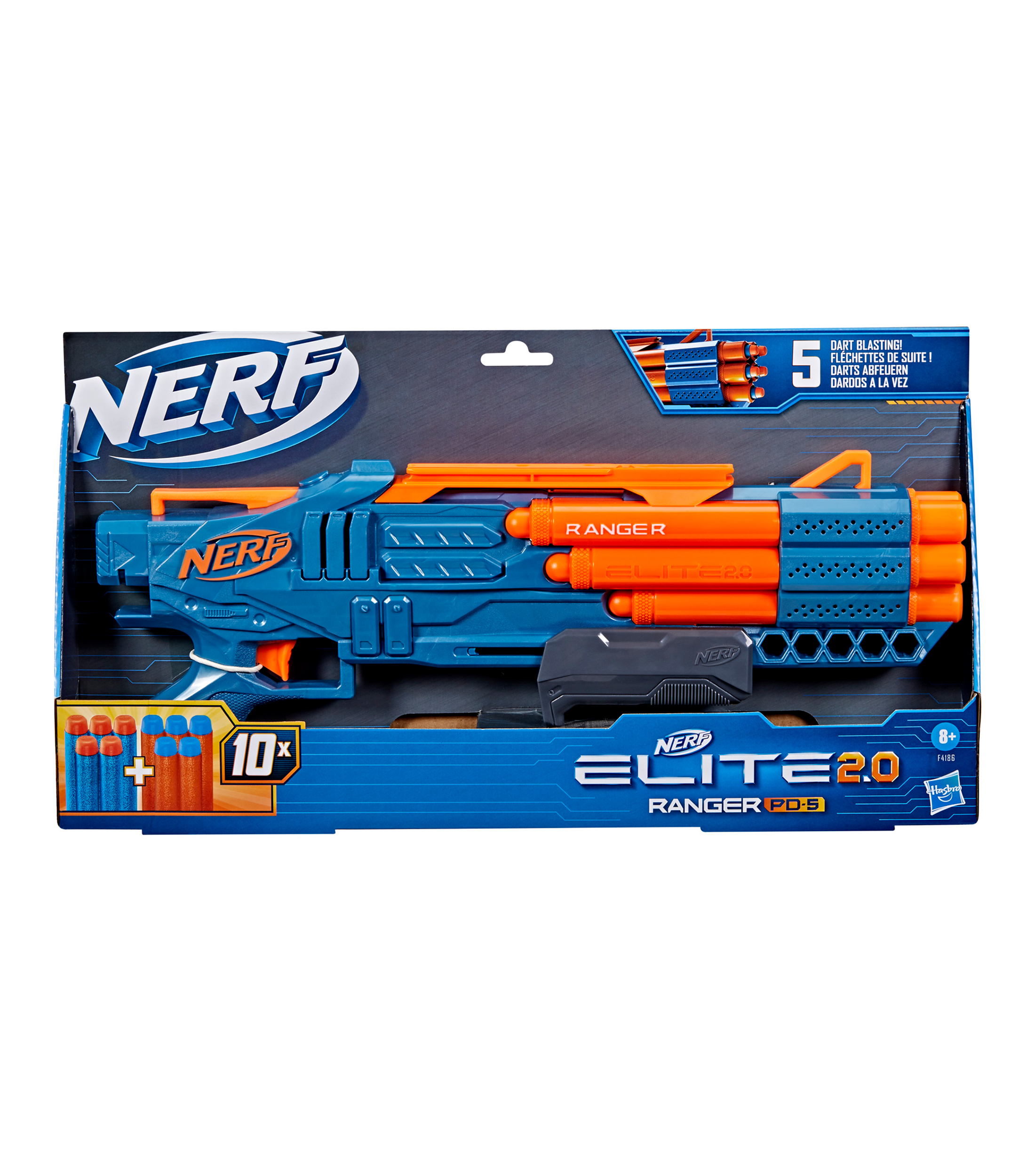 Nerf Lanzador Elite 2.0 Ranger PD-5 - El Palacio de Hierro
