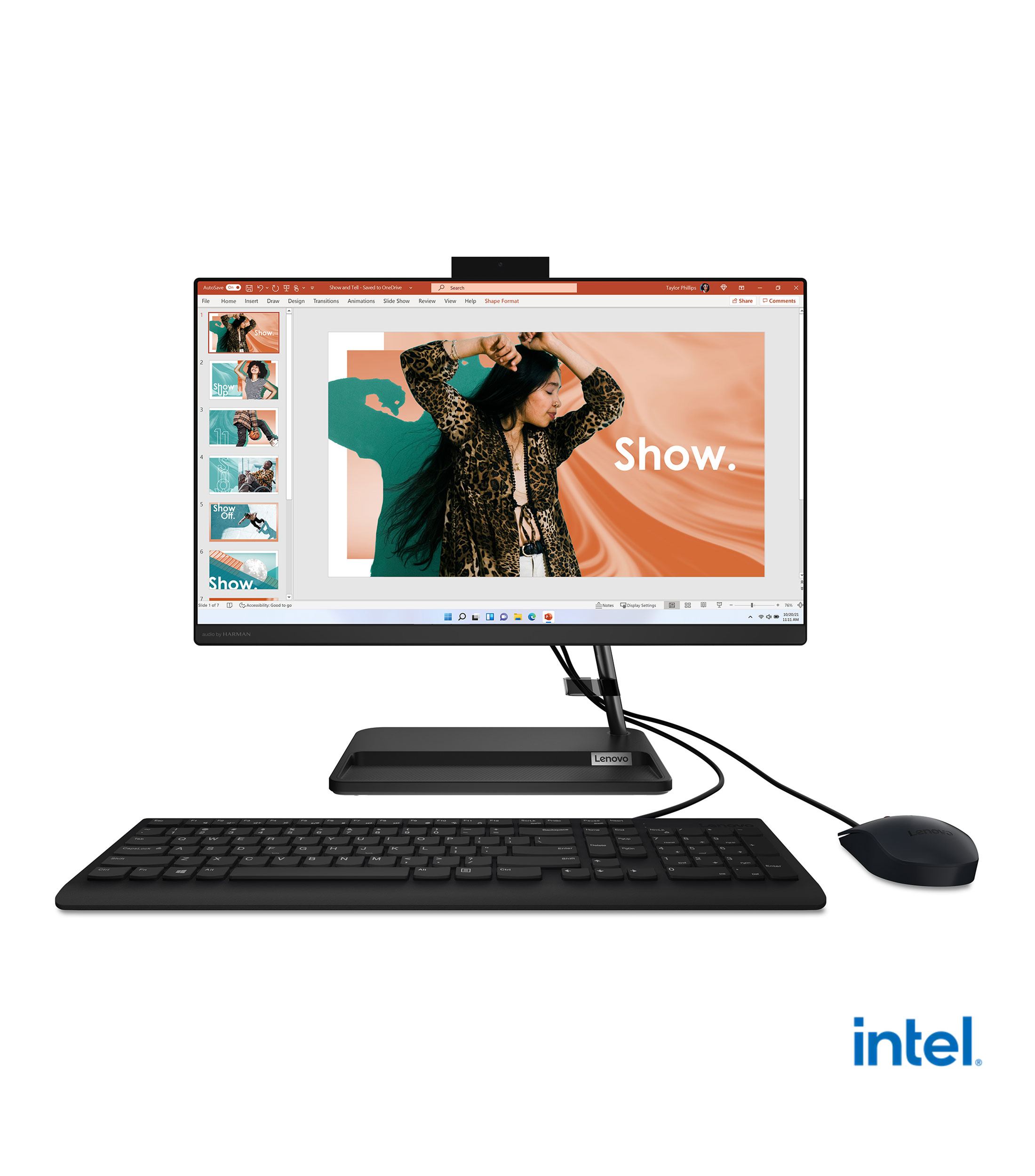 Lenovo Computadora de Escritorio IdeaCentre All in One 3, 21.5", Intel ...