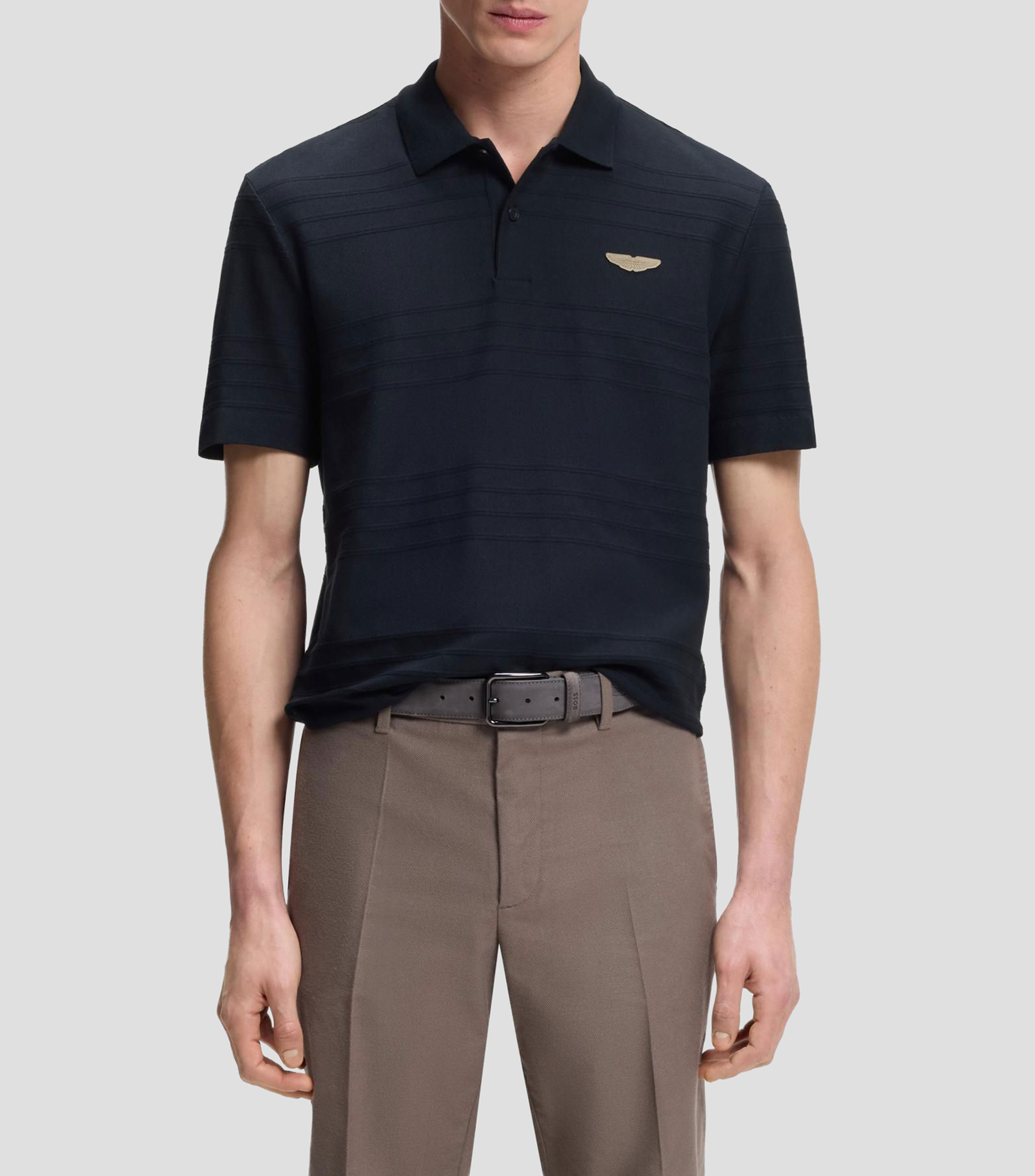 Hugo Boss Polo BOSS x ASTON MARTIN en jacquard de algodón Hombre |El ...