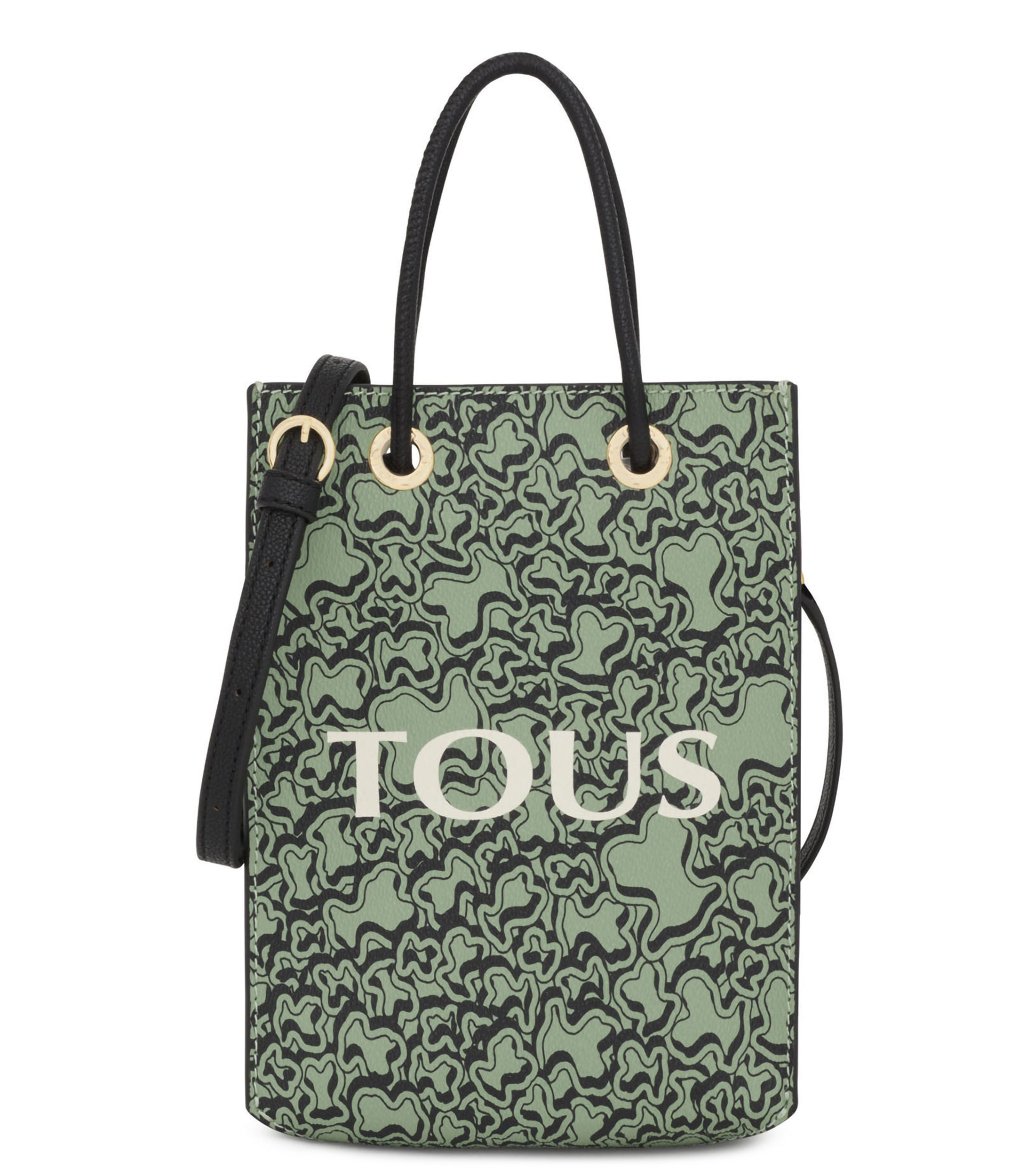 Tous Bolso Crossbody mini verde Kaos Mini Evolution monogram Mujer - El ...