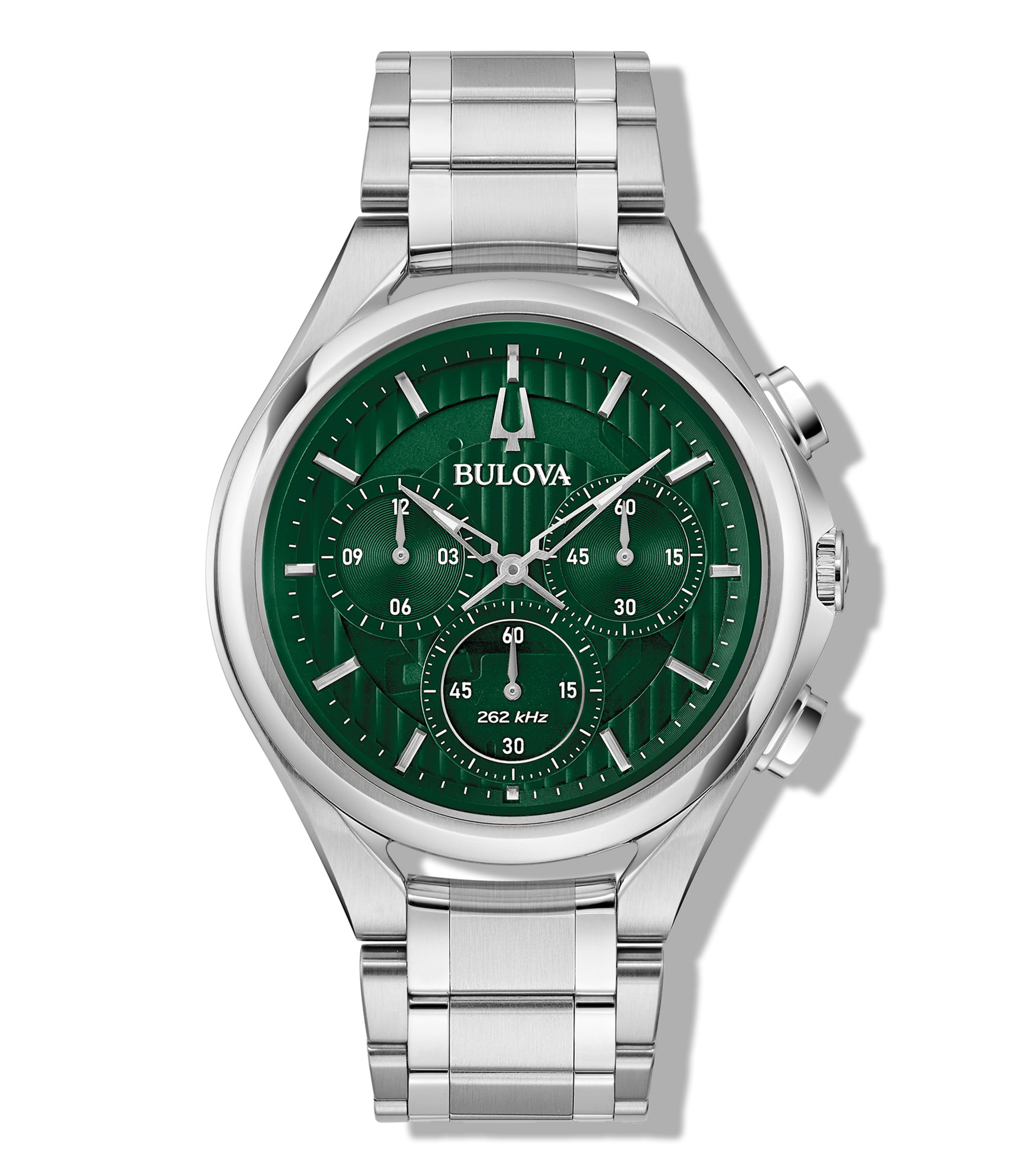 Bulova Reloj para Hombre Curv casual plateado - El Palacio de Hierro