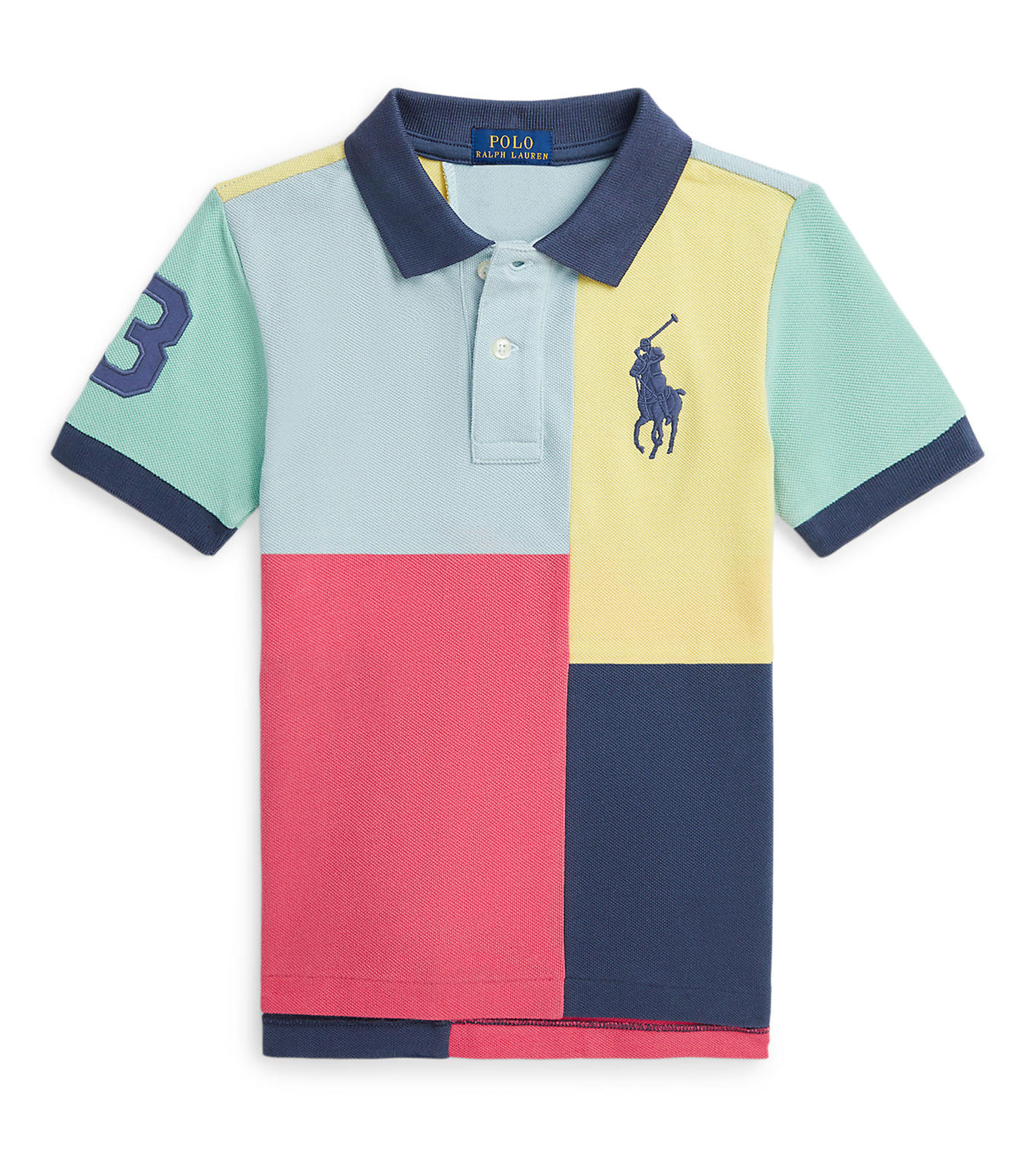 Polo Ralph Lauren: Playera tipo Polo multicolor manga corta Niño | El ...