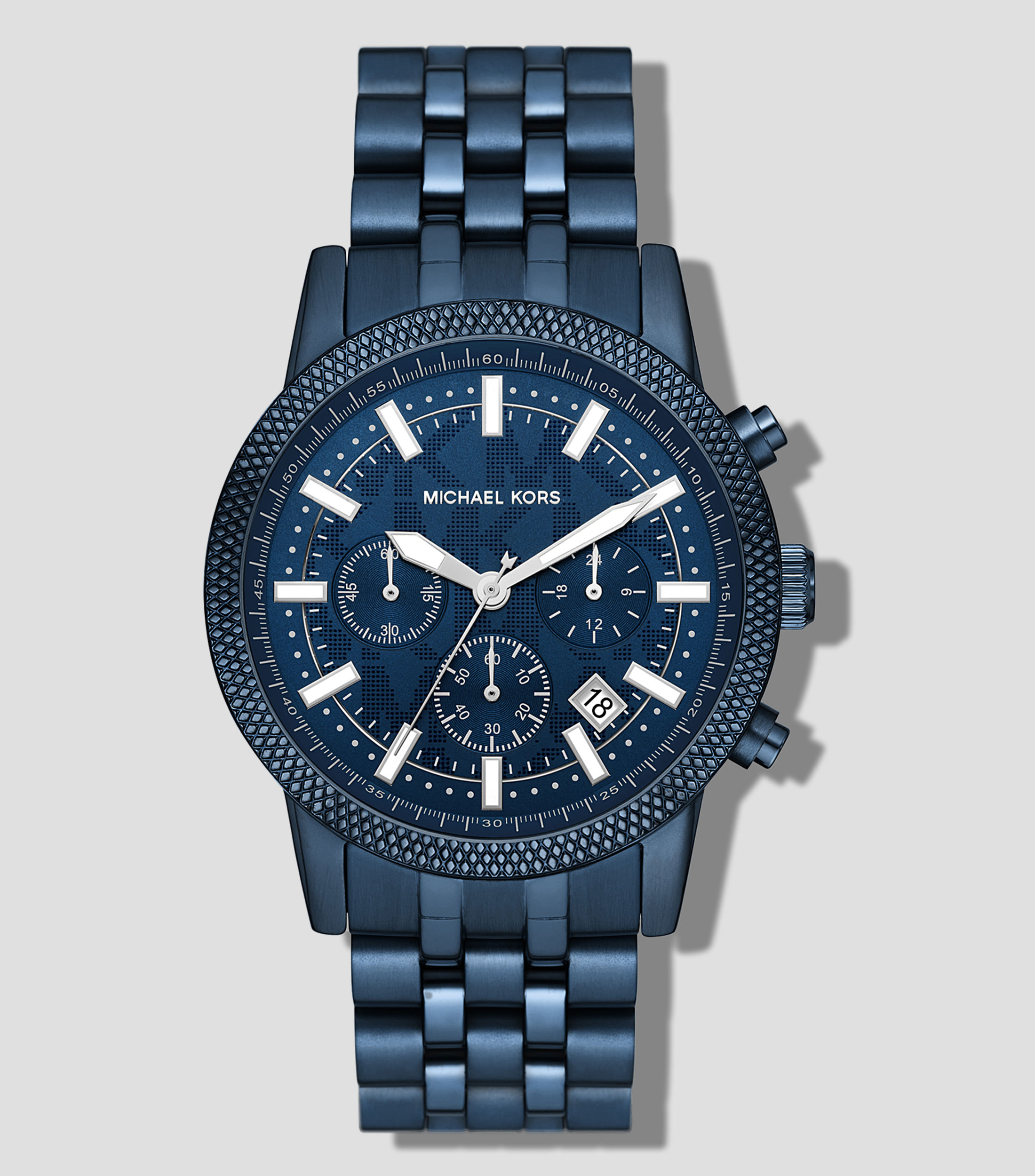 Michael Kors Reloj para Hombre Hutton Casual Azul - El Palacio de Hierro