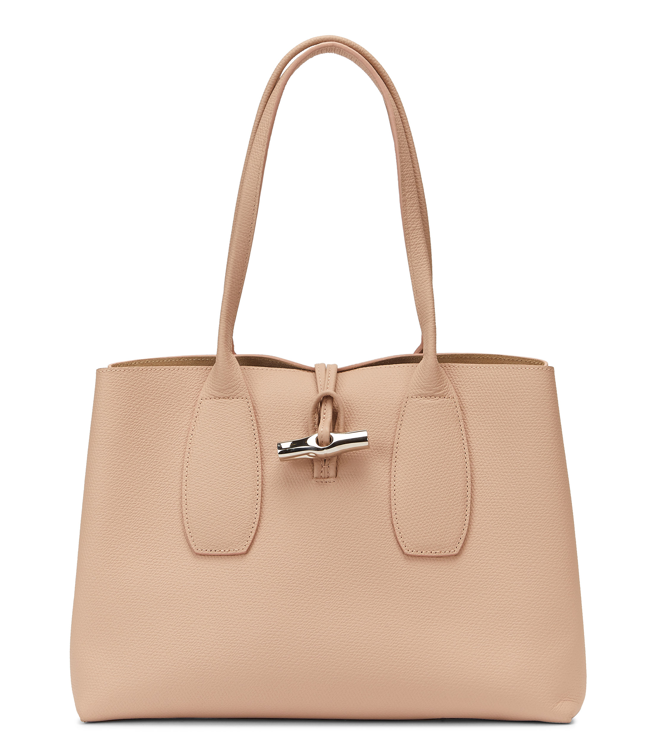 Longchamp: Bolso Tote rosa en cuero Powder Mujer | El Palacio de Hierro