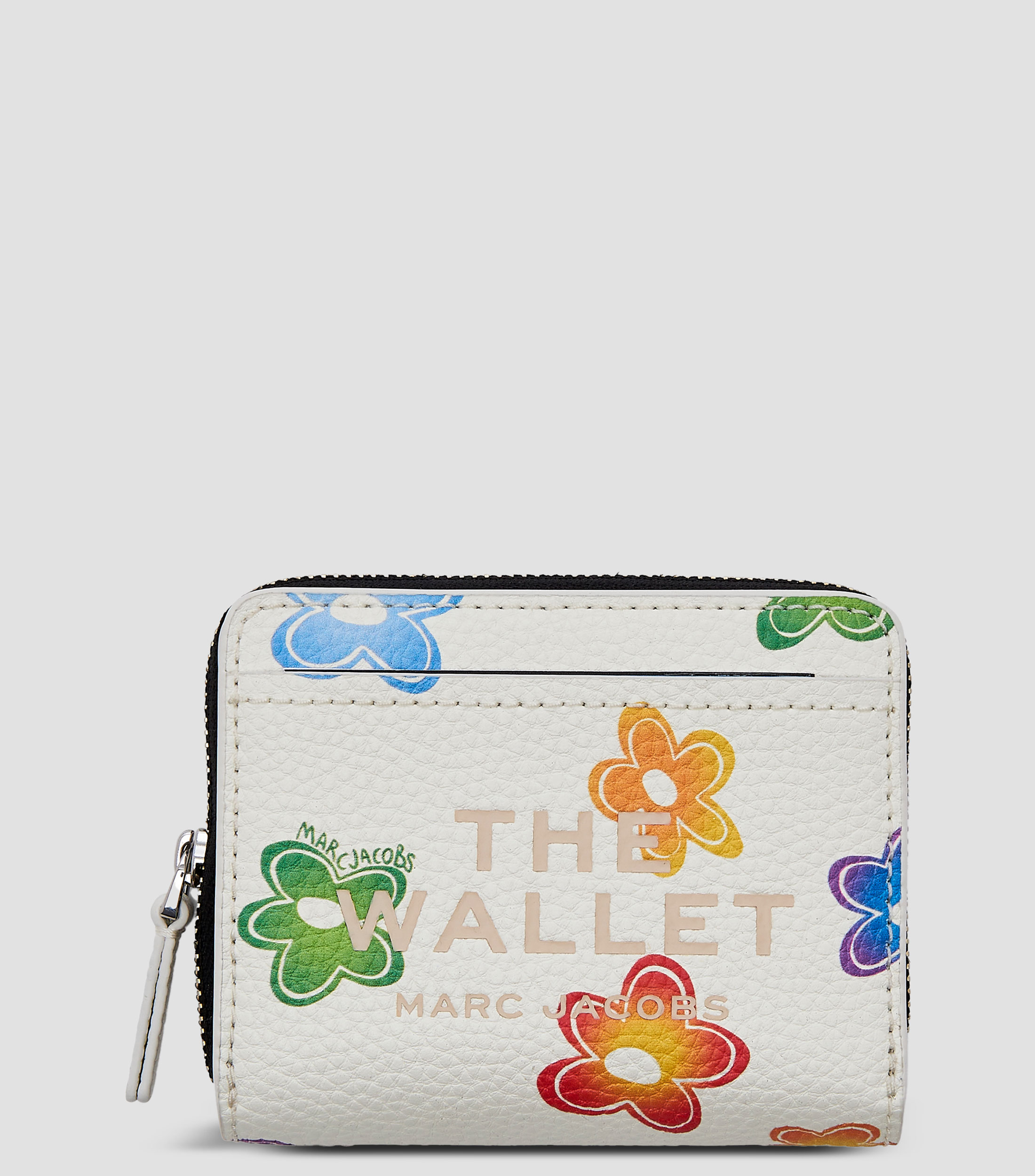 Marc Jacobs Cartera multicolor en piel The Mini Compact Wallet con ...