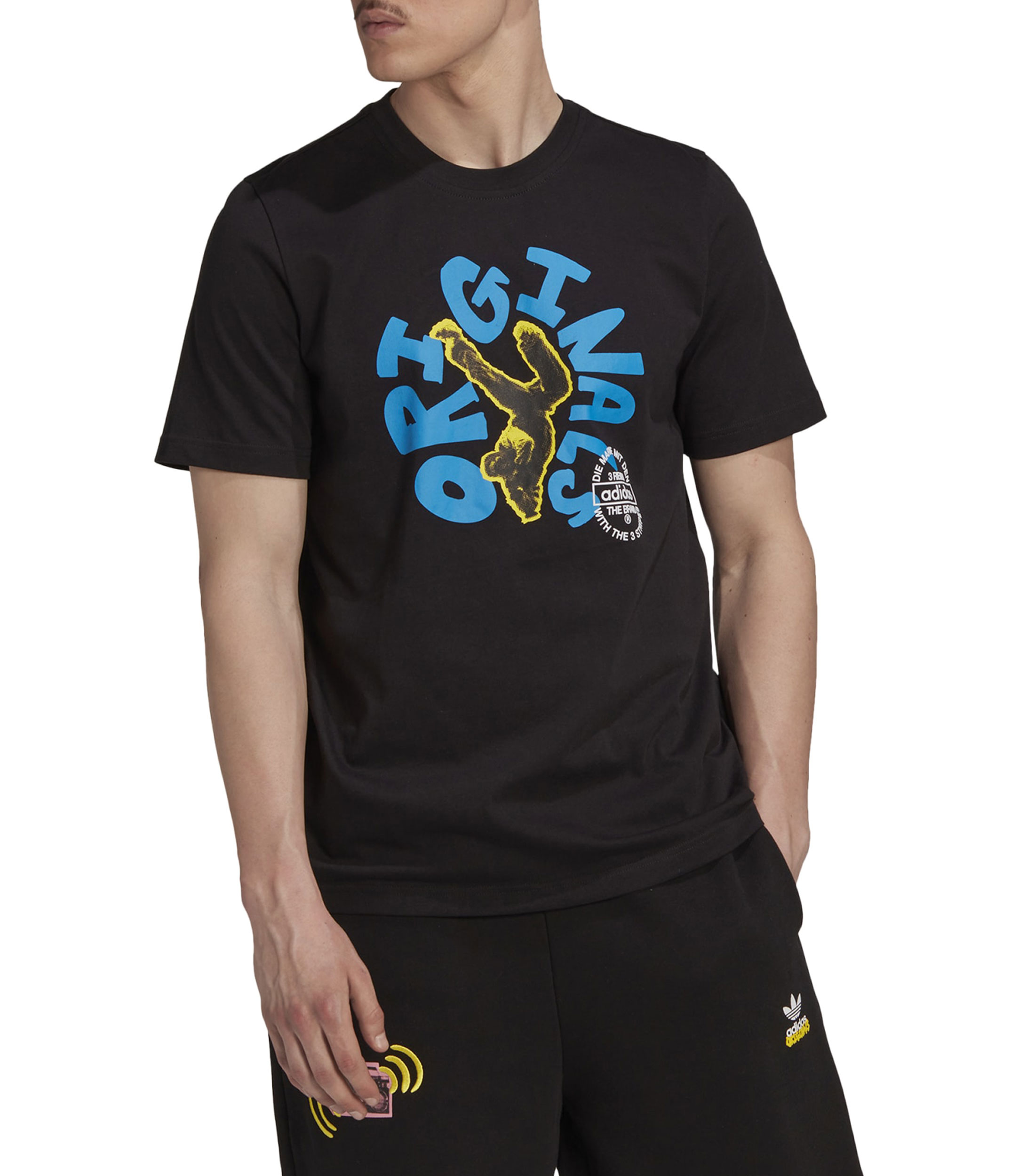 Adidas: Playera para multideporte negro Hombre | El Palacio de Hierro