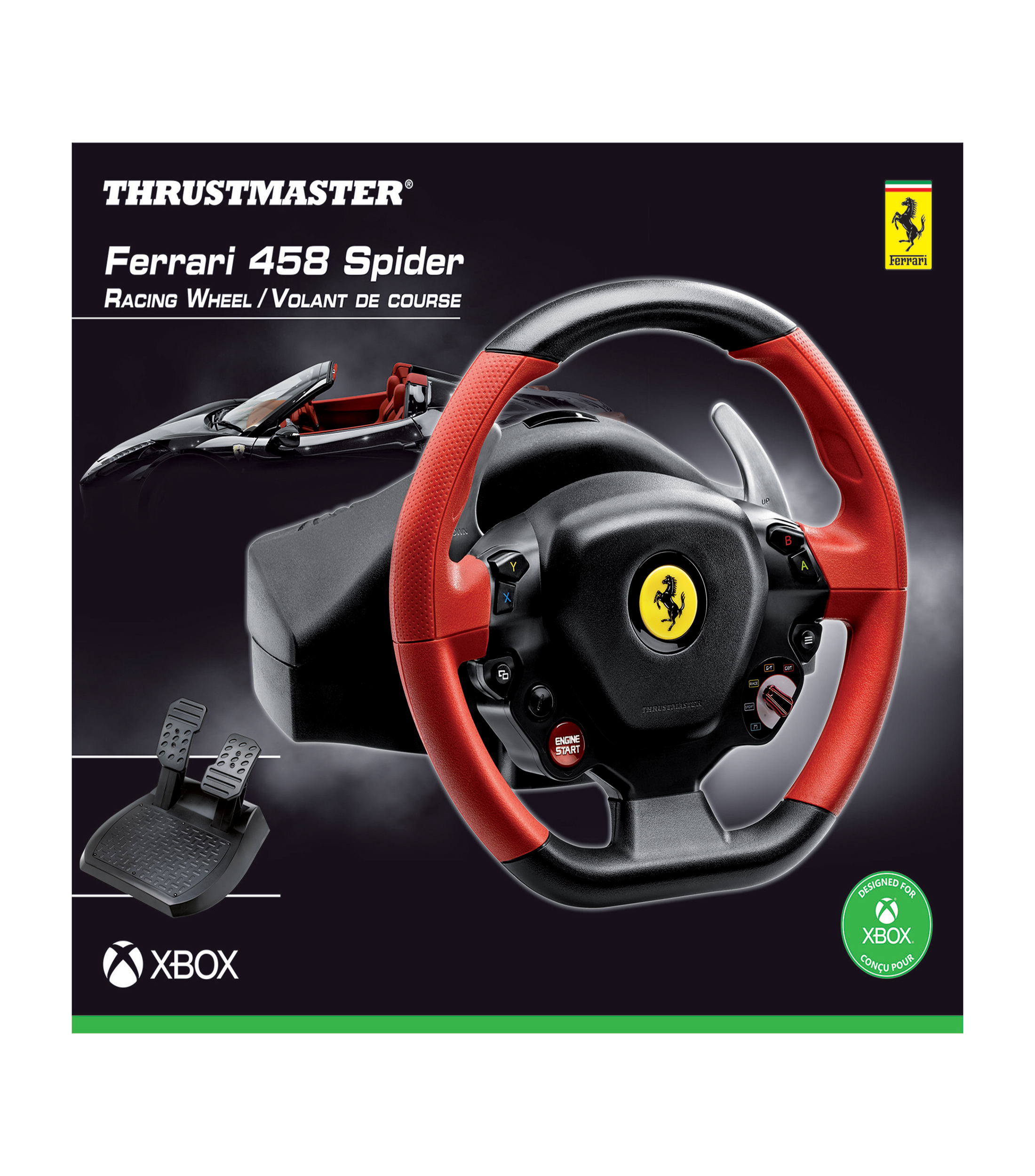 Thrustmaster Volante Xbox Series S, X, One y PC Ferrari 458 Spider - El ...