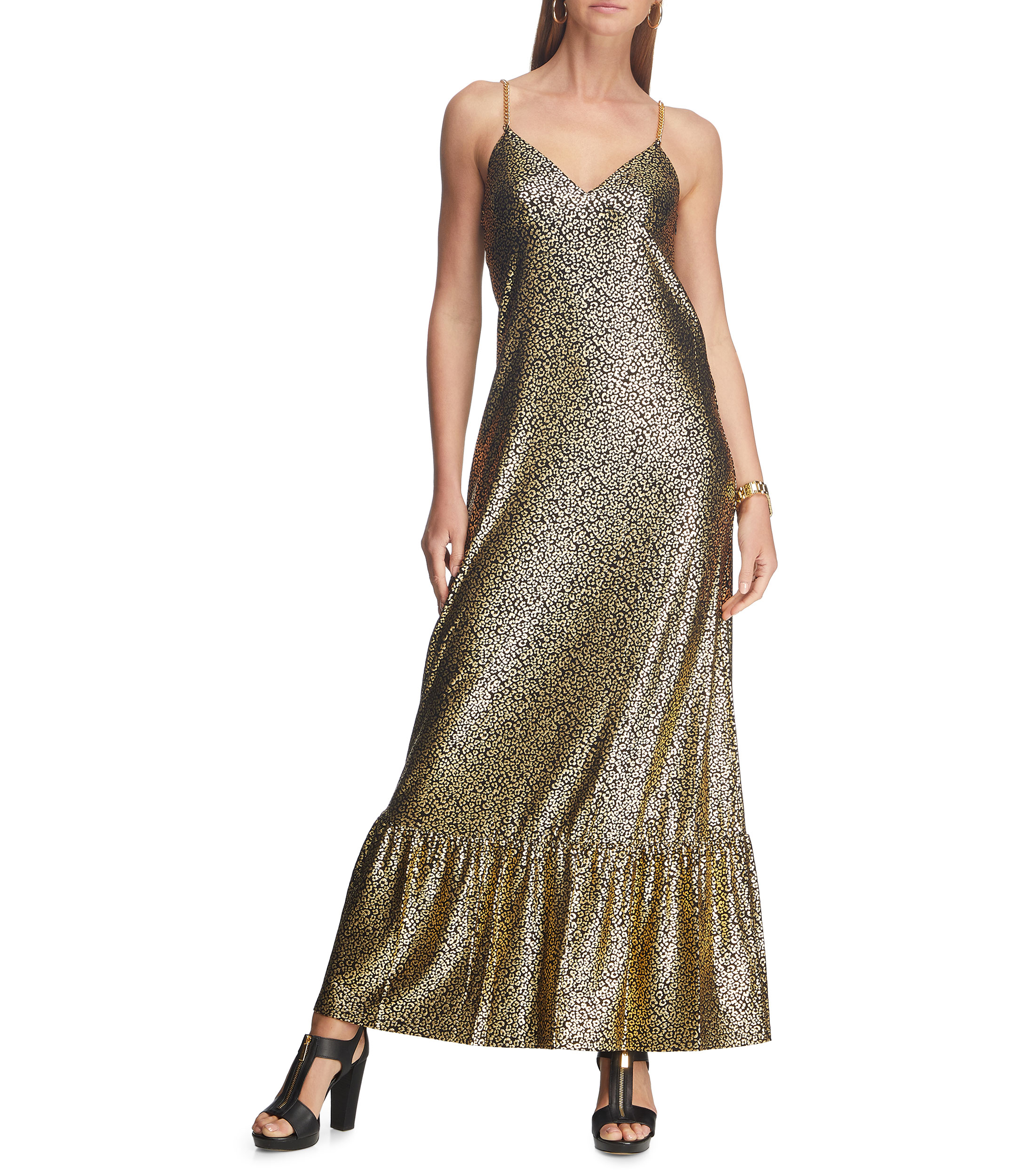 Michael Kors Vestido largo tipo animal print Mujer - El Palacio de Hierro