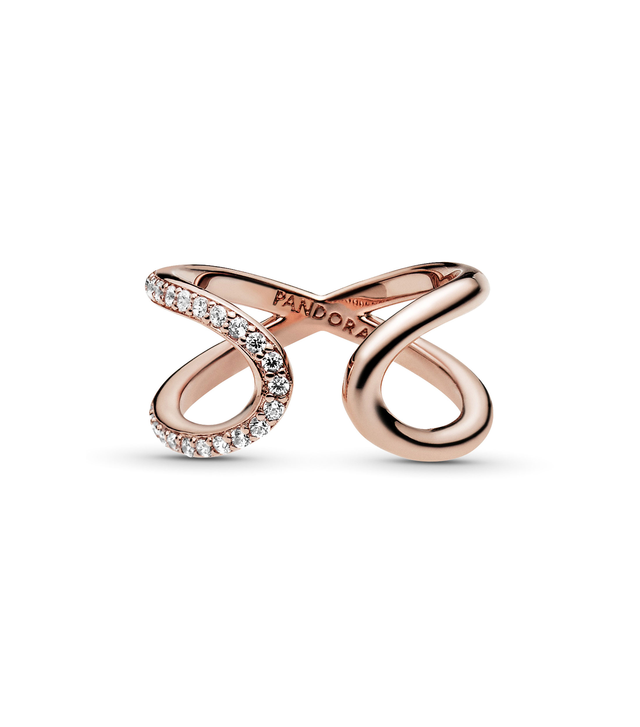 Pandora Anillo Abierto en plata Infinity Pandora Passions Mujer Talla ...