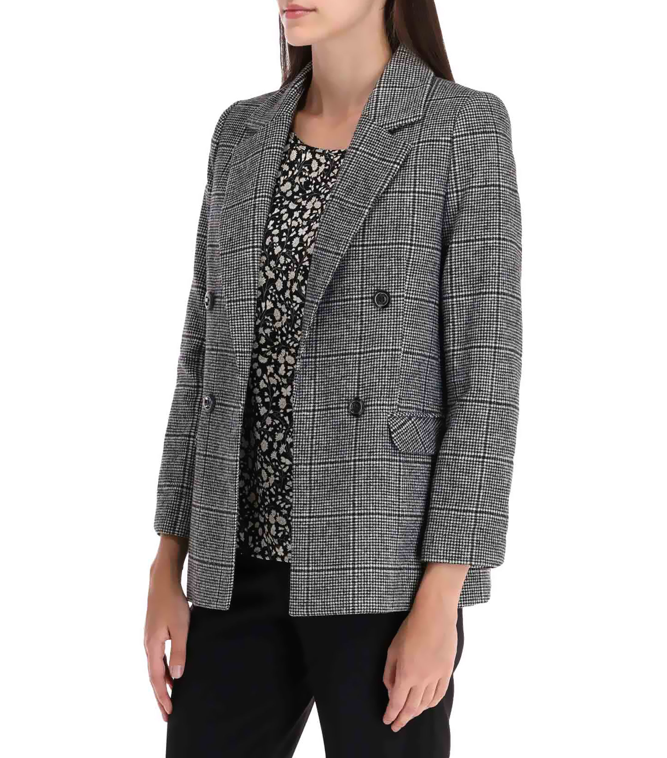 Charme Saco con cuadros Línea Petite Mujer - El Palacio de Hierro