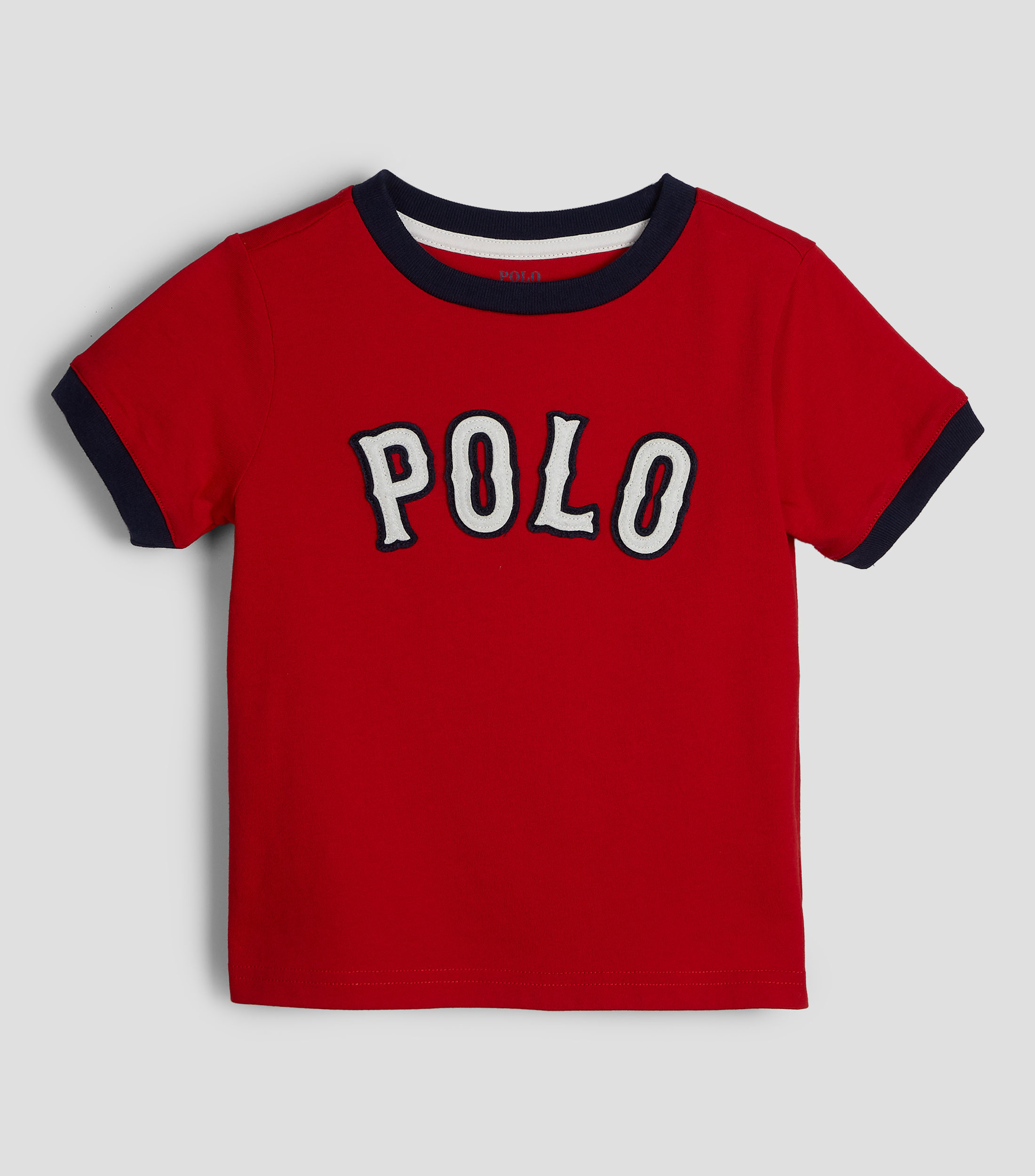 Polo Ralph Lauren Playera con letras Niño |El Palacio de Hierro