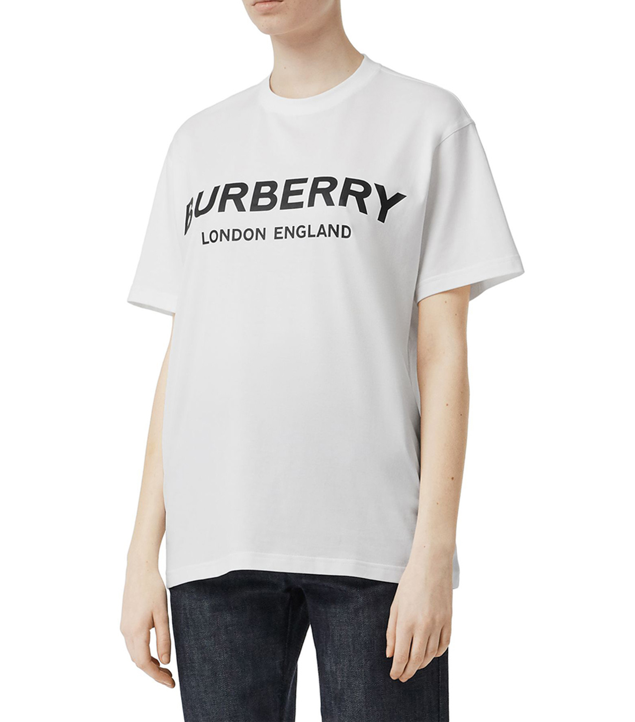 Burberry Playera con logotipo manga corta Mujer - El Palacio de Hierro