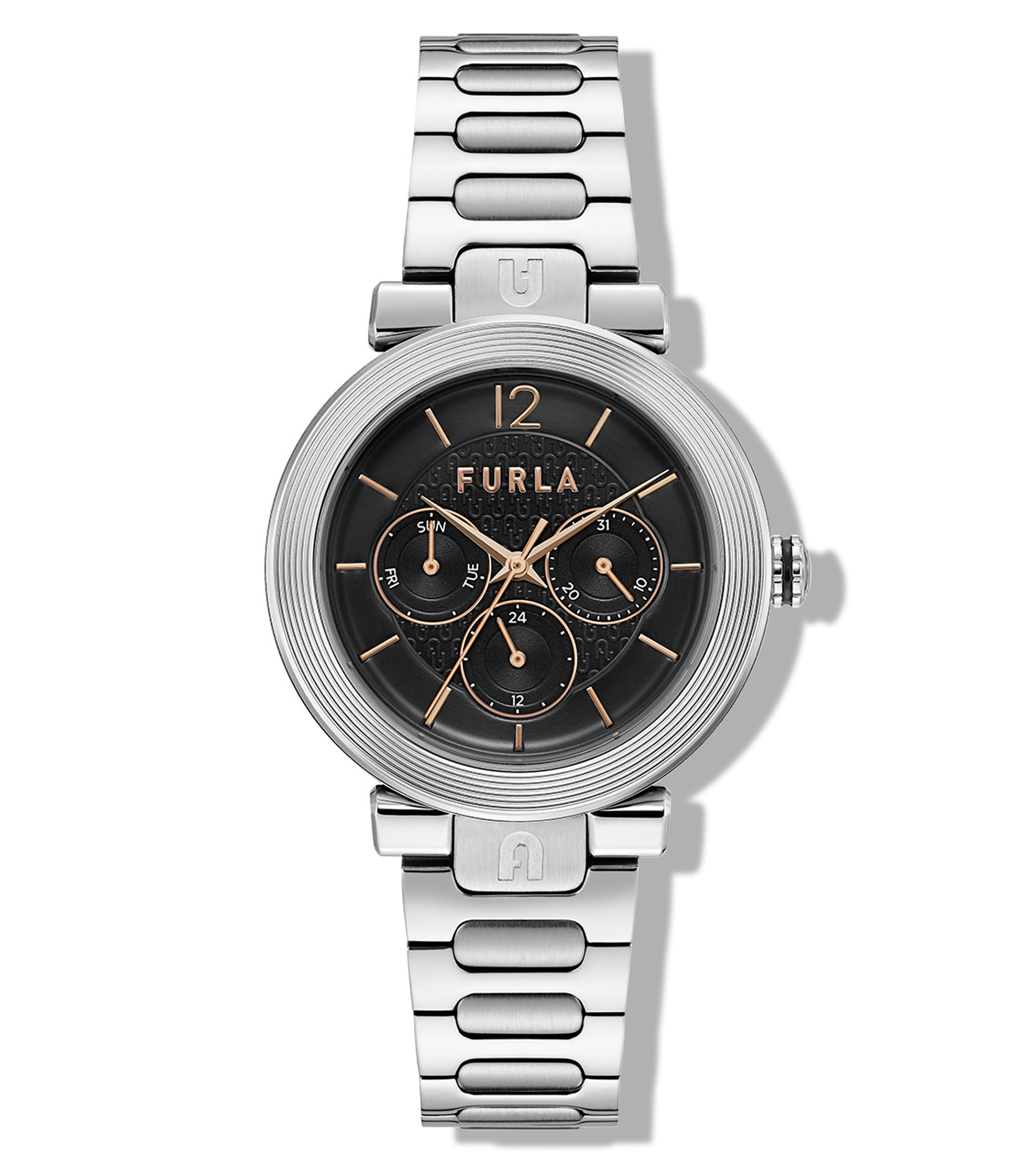 Furla Reloj Furla Block plata 38 mm Mujer - El Palacio de Hierro