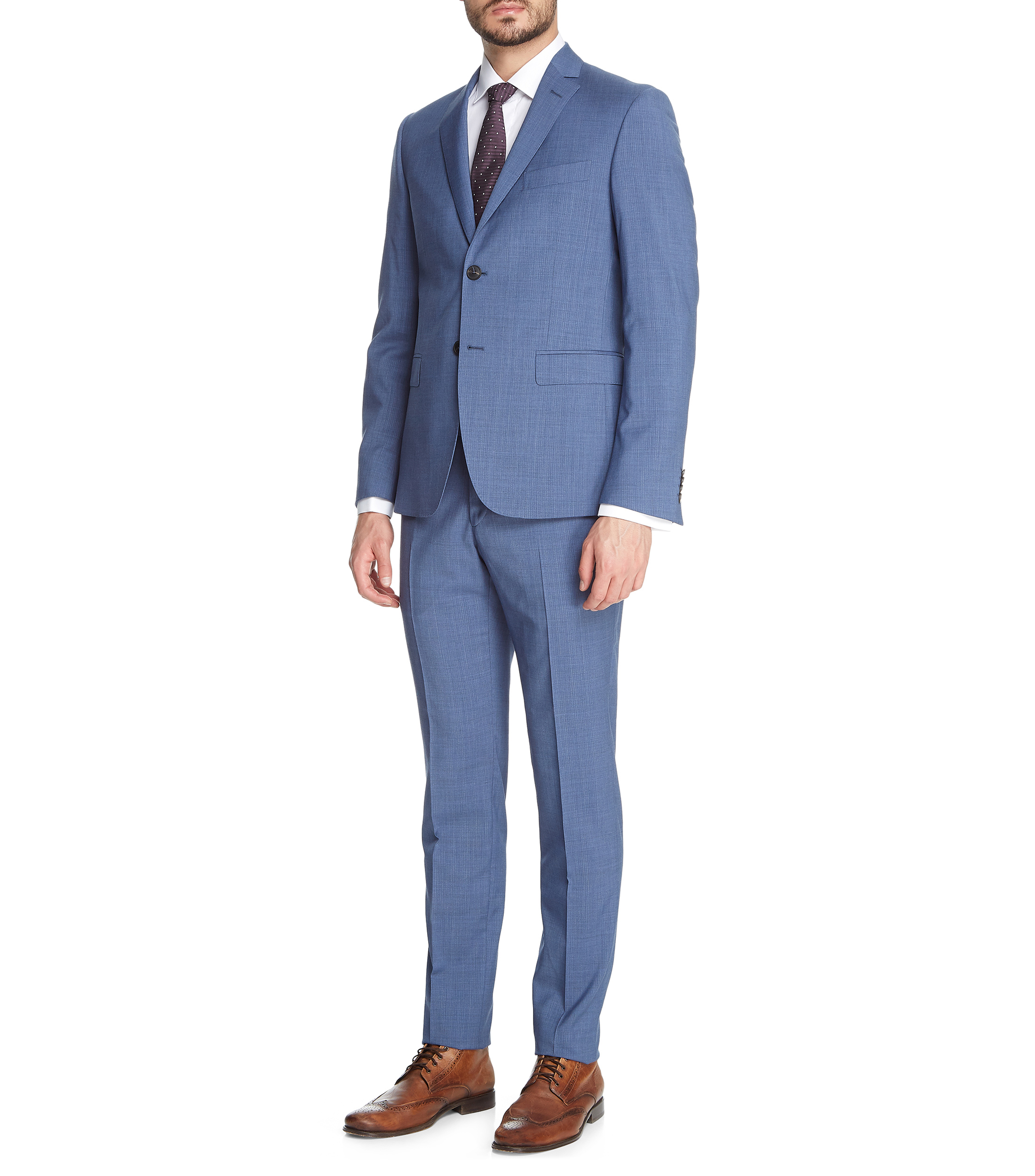Pal Zileri Traje de corte Regular con líneas Hombre - El Palacio de Hierro