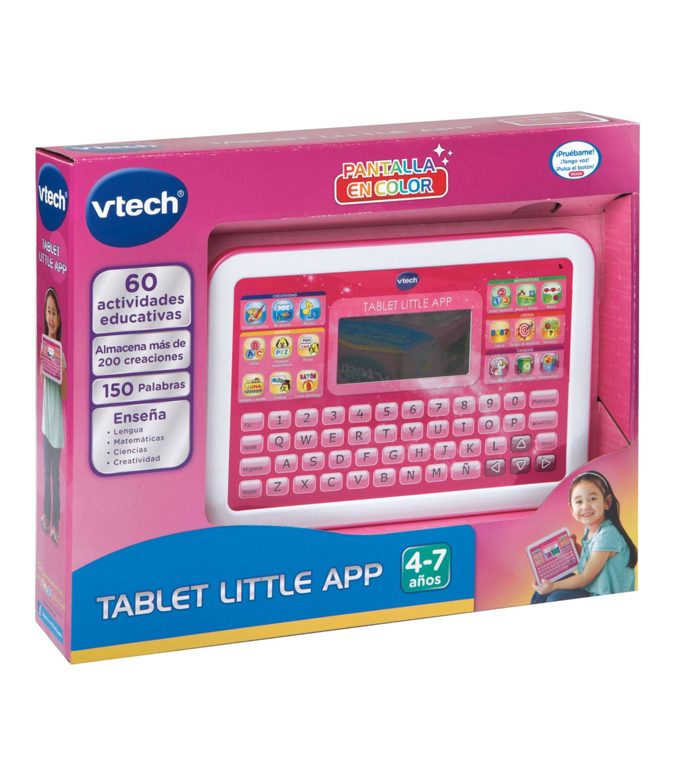 VTech Tablet Little App Rosa - El Palacio de Hierro