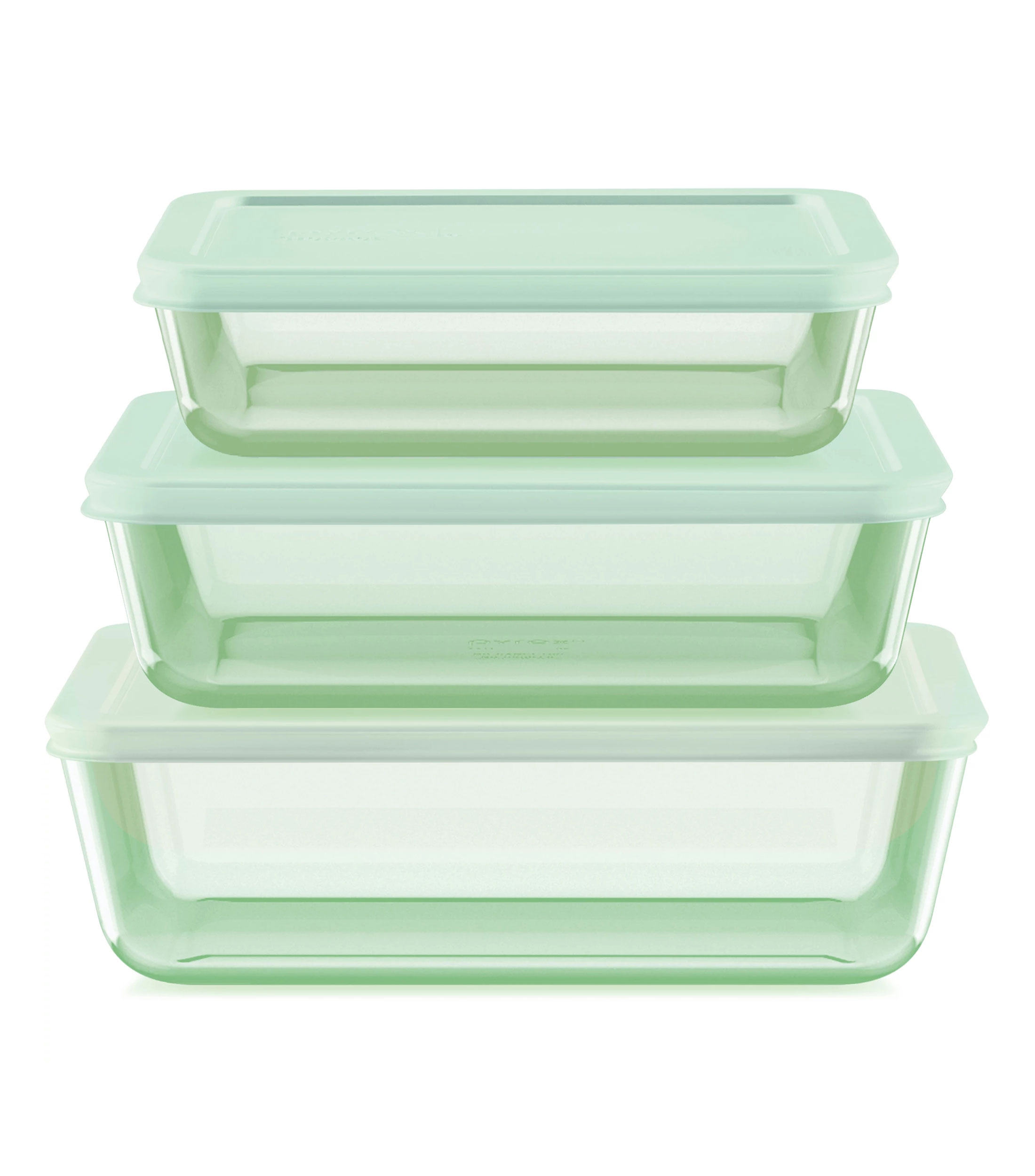 Pyrex: Set 3 refractarios con tapa en Vidrio Refractario | El Palacio ...