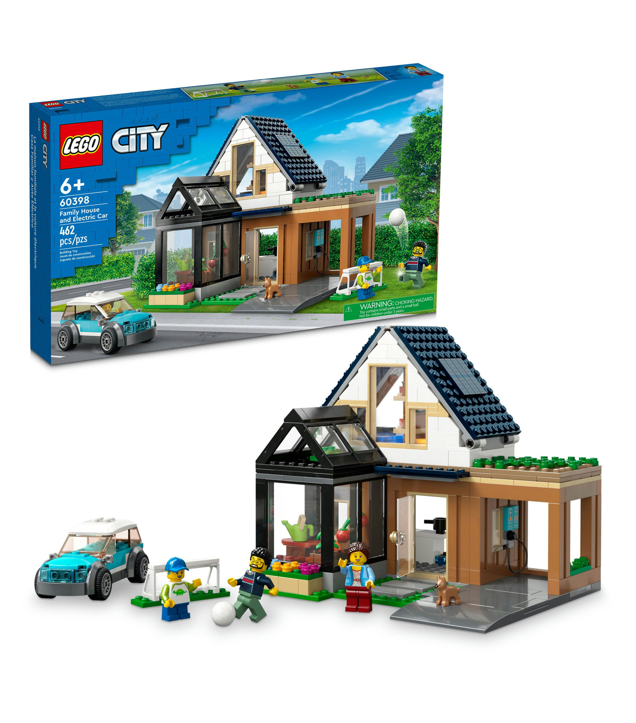 Lego Lego City Community, Casa Familiar y Auto Eléctrico - El Palacio ...