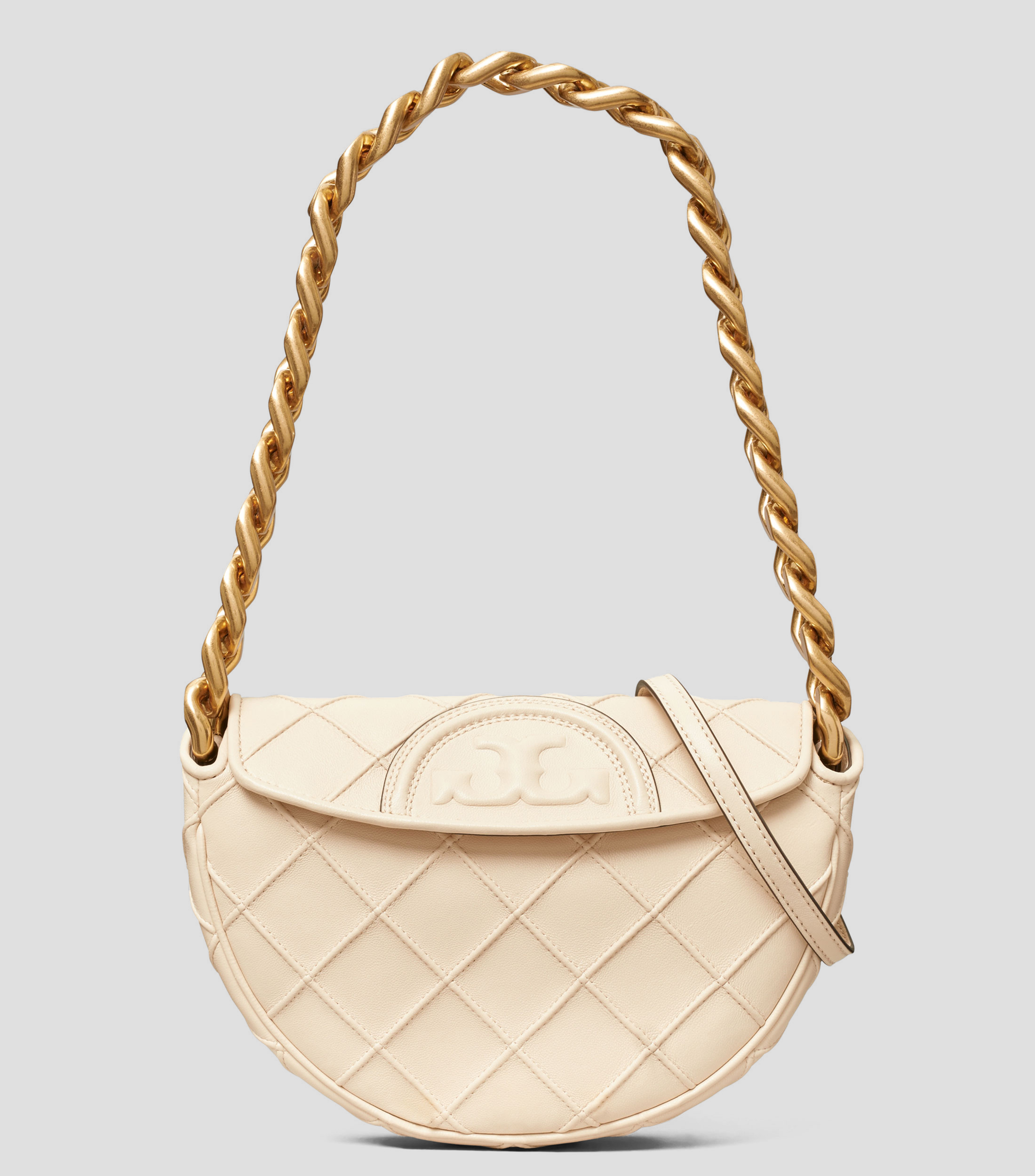 Tory Burch: Bolso mini crossbody en piel Fleming Soft de rombos Mujer | El Palacio de Hierro
