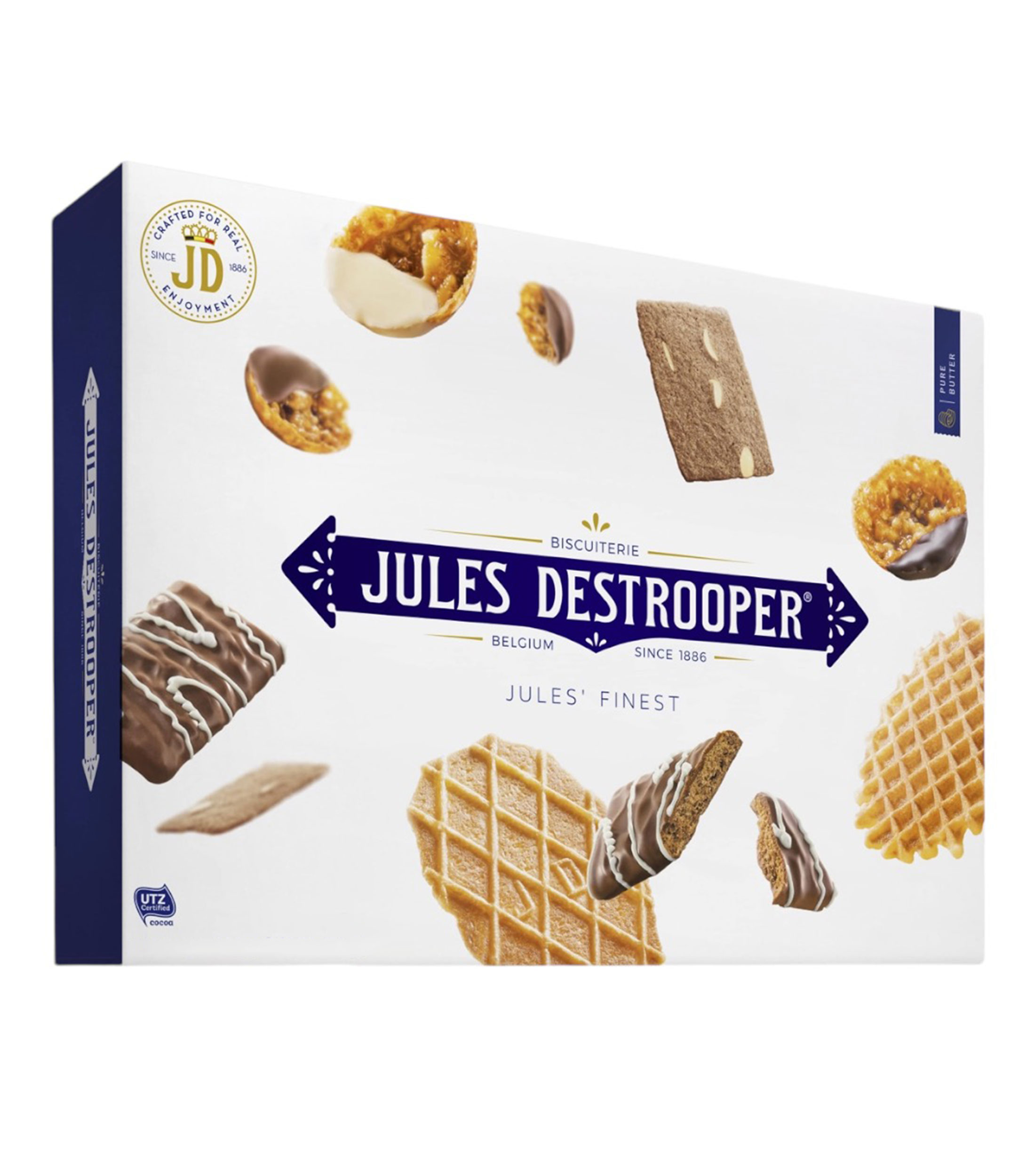 Jules Destrooper : Galletas Wafles Jules Finest, 250 g | El Palacio de ...