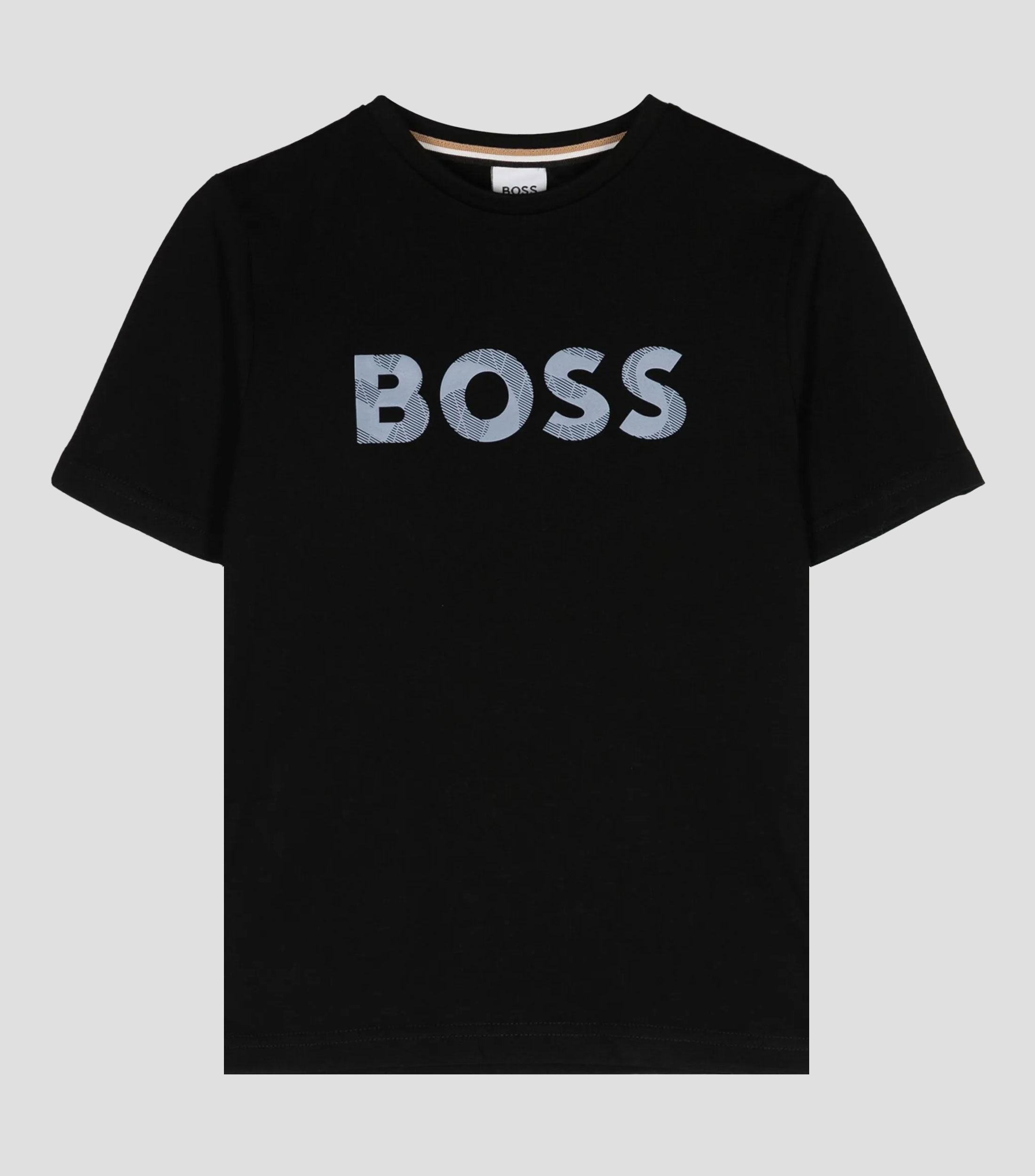 Hugo Boss Playera regular fit de algodón con logo estampado Niño |El ...