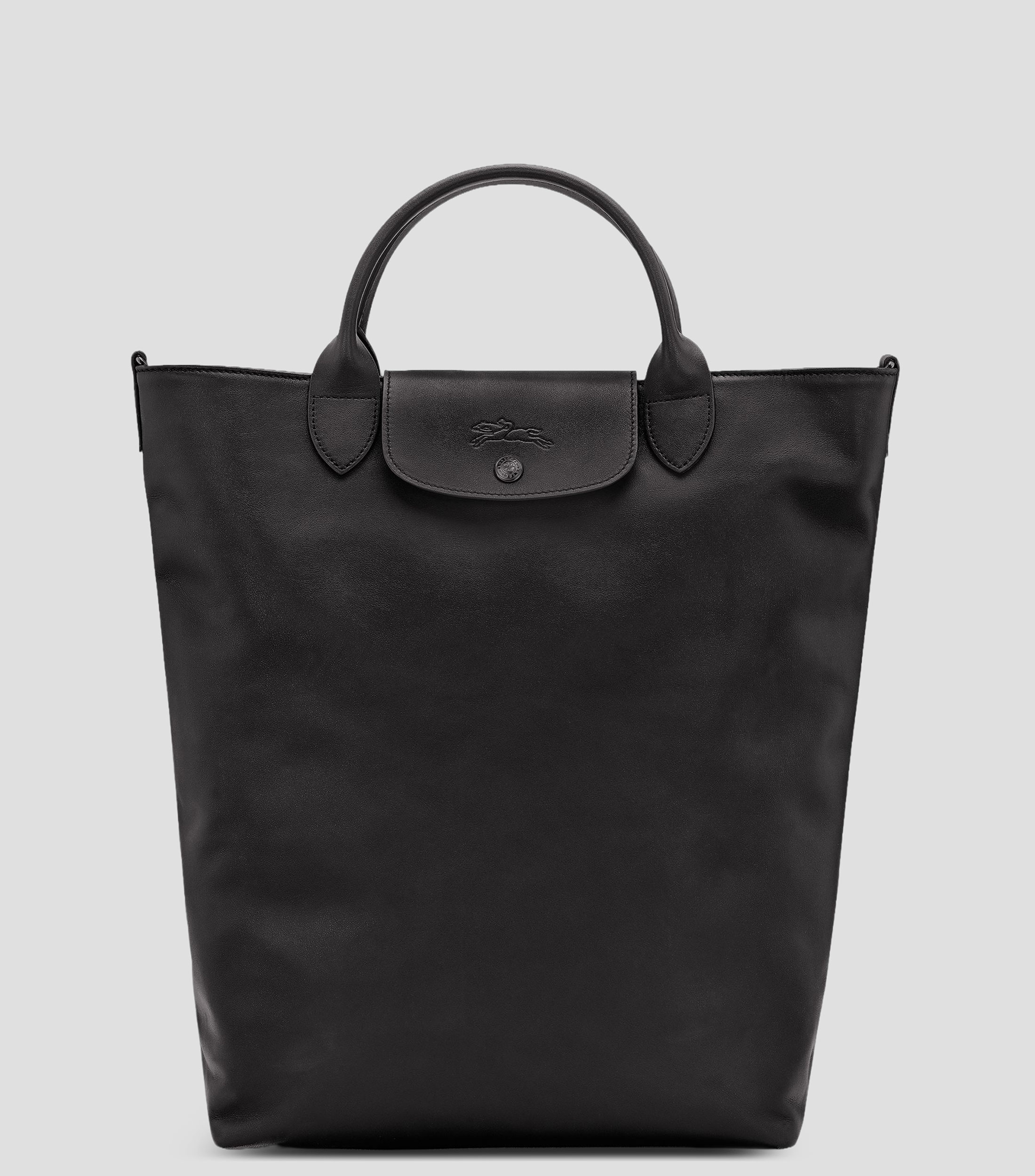 Longchamp Bolsa tote negra en cuero Le Pliage Xtra Mujer |El Palacio de ...