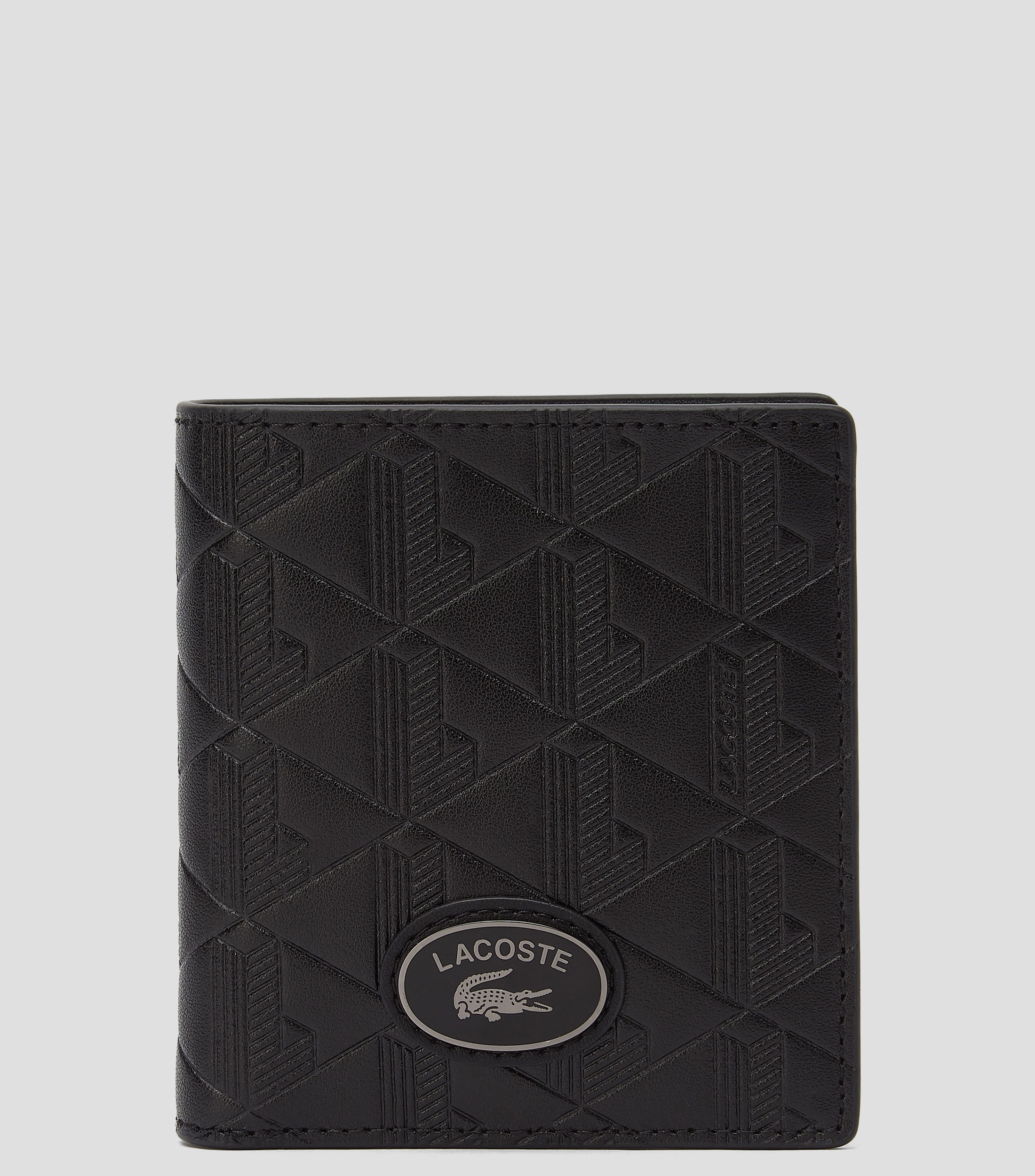 Lacoste: Cartera bifold en piel con monogram Hombre | El Palacio de Hierro