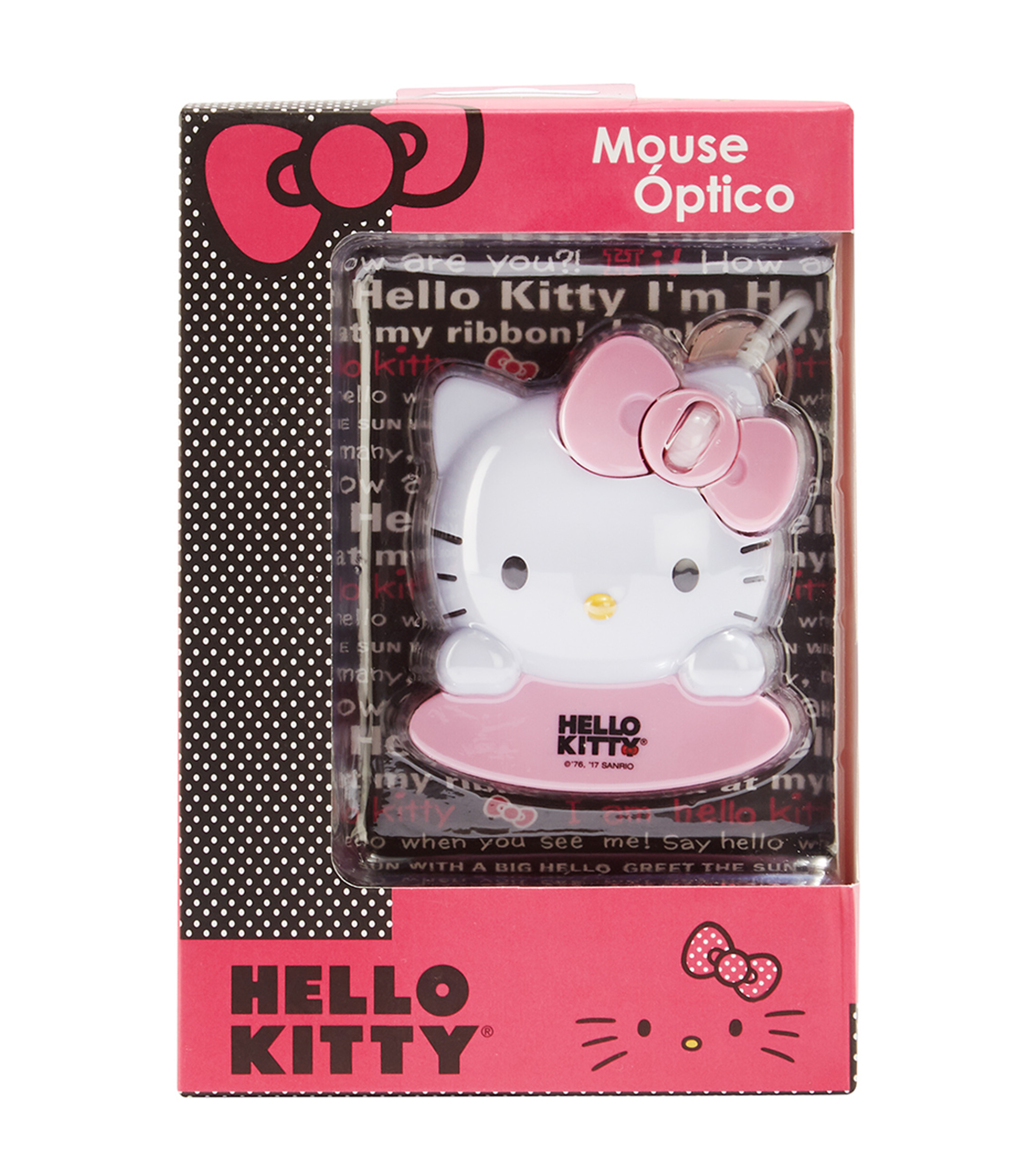 TECHZONE Mouse Óptico Hello Kitty - El Palacio de Hierro