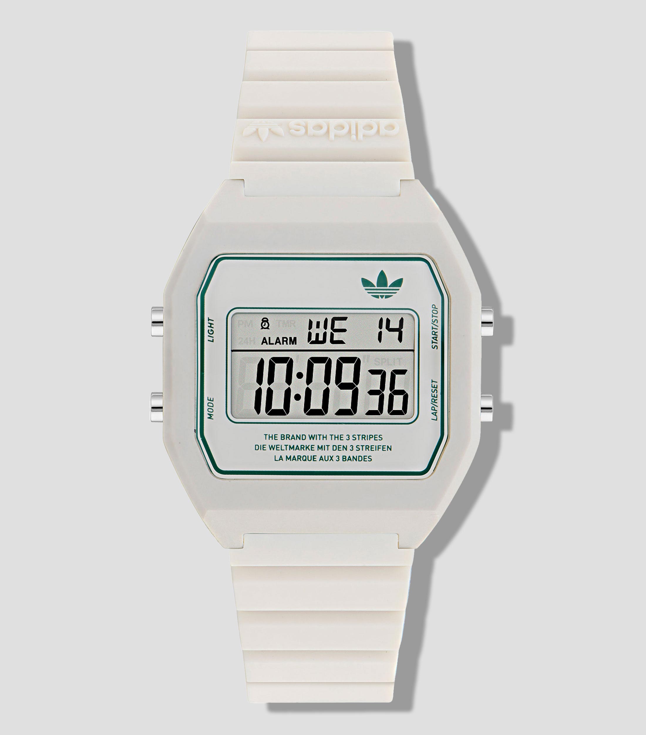 Adidas: Reloj Unisex Digital Two Casual, Blanca | El Palacio de Hierro