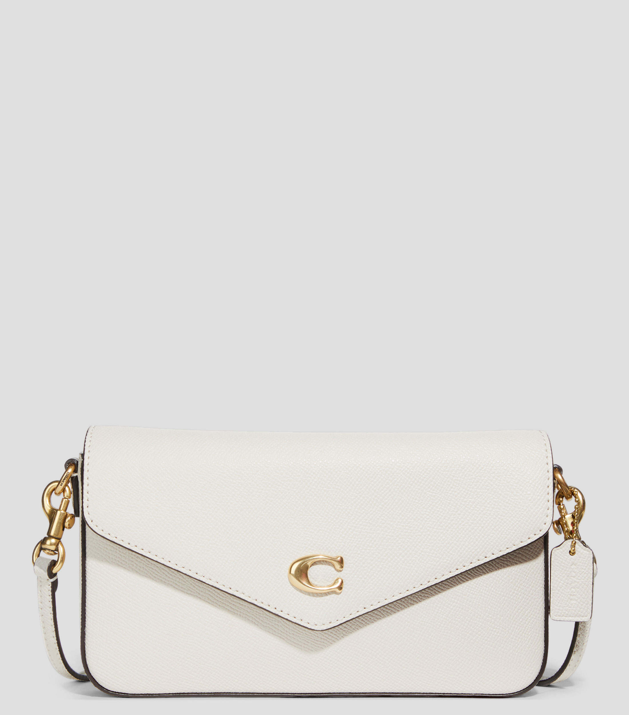 COACH: Bolso crossbody blanco en piel Mujer | El Palacio de Hierro