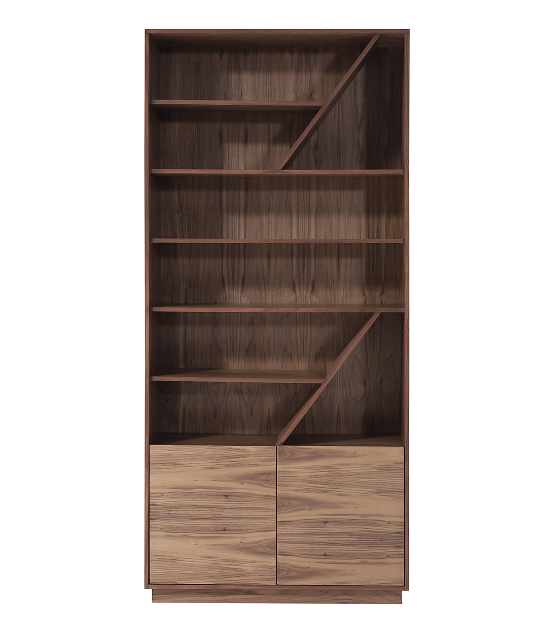 Del Toro Mu Librero Malta con puertas en MDF - El Palacio de Hierro