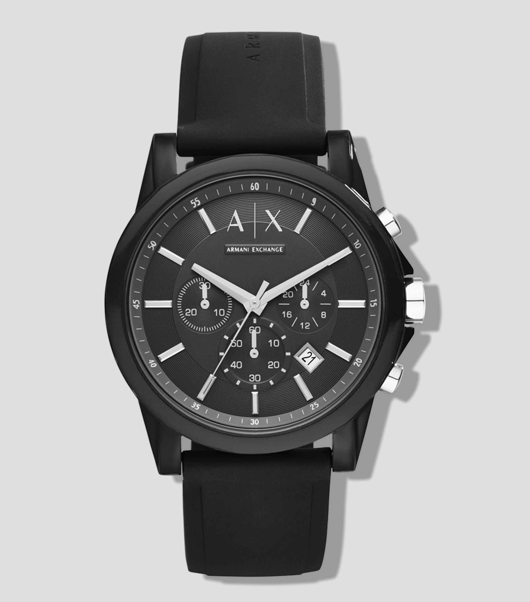 Ax | RELOJ OUTERBANKS 44 QTZ CORR NEGRO | El Palacio de Hierro