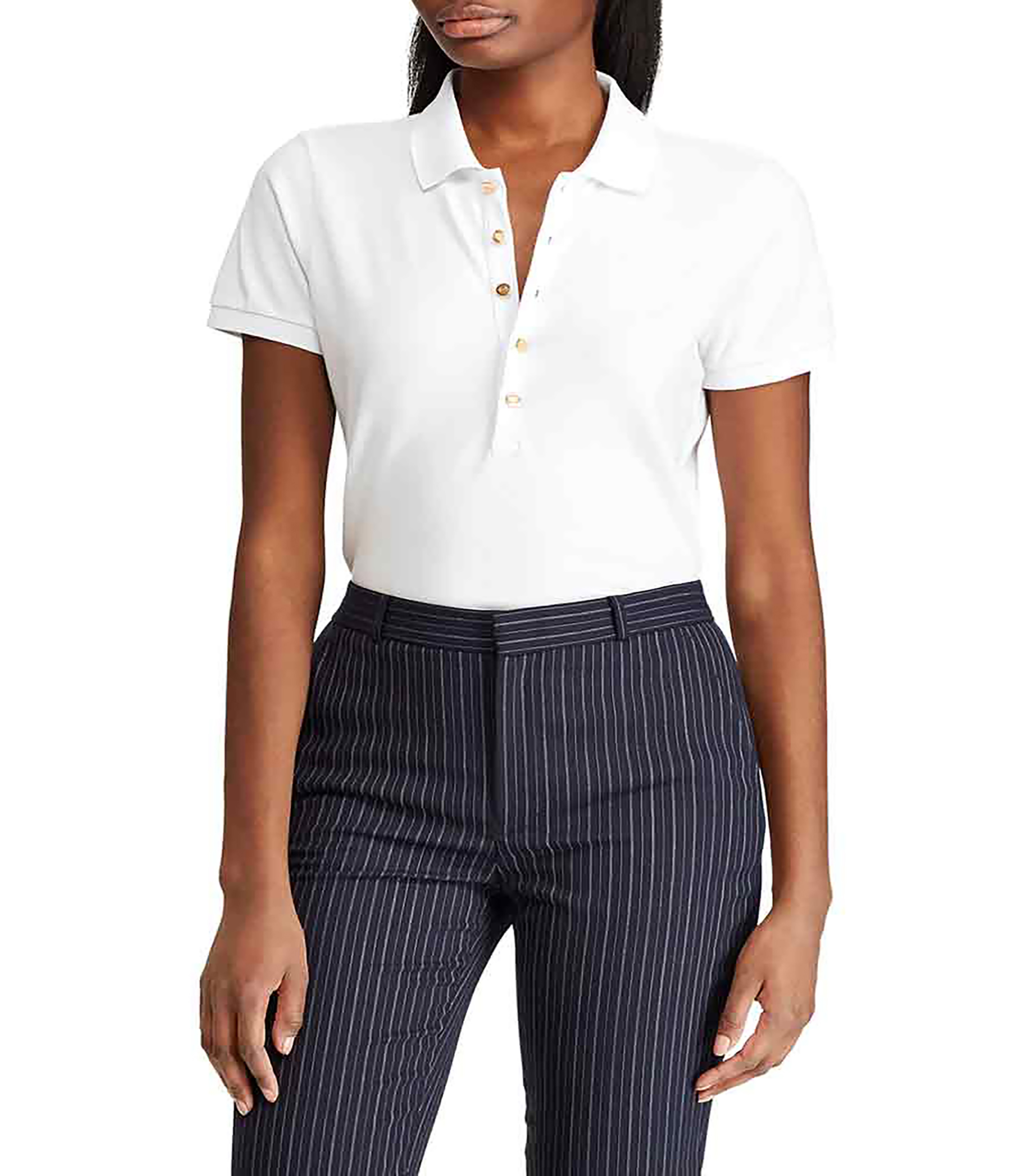 Lauren Ralph Lauren Playera Polo manga corta Mujer - El Palacio de Hierro