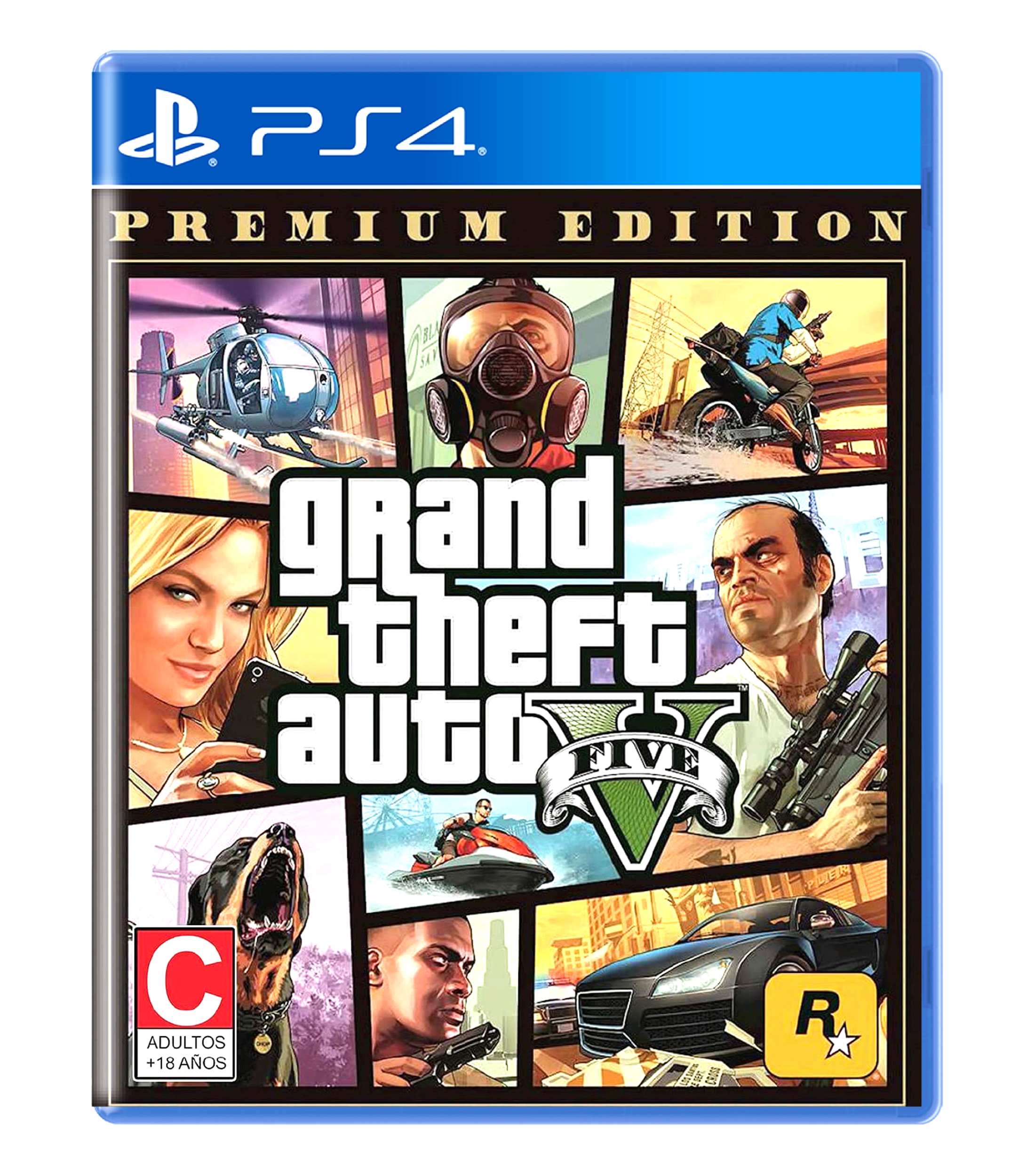 PlayStation Grand Theft Auto V: Edición Online Premium PS4 - El Palacio ...