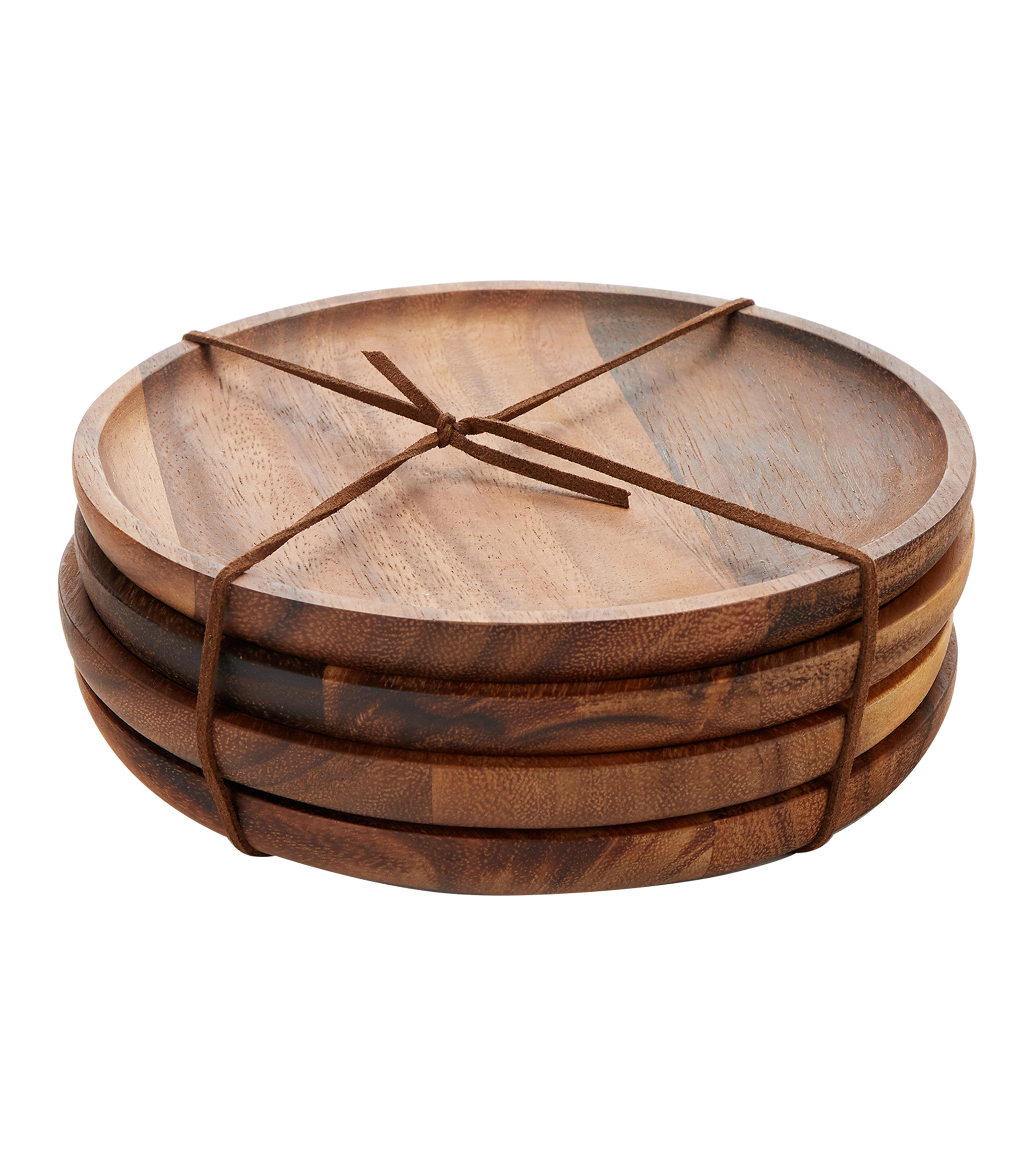 Professional Gourmet Set de 4 Platos Botaneros café - El Palacio de Hierro