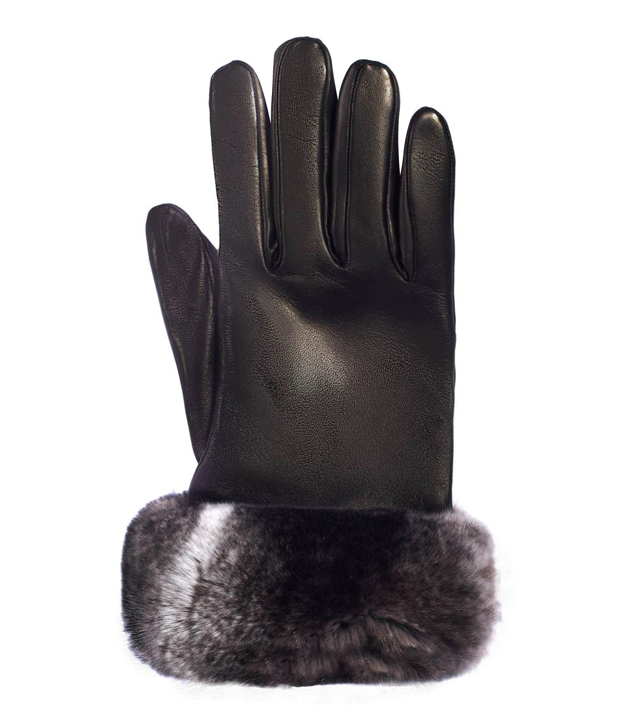 Hanson Guantes de piel con aplicación de rex Unisex - El Palacio de Hierro