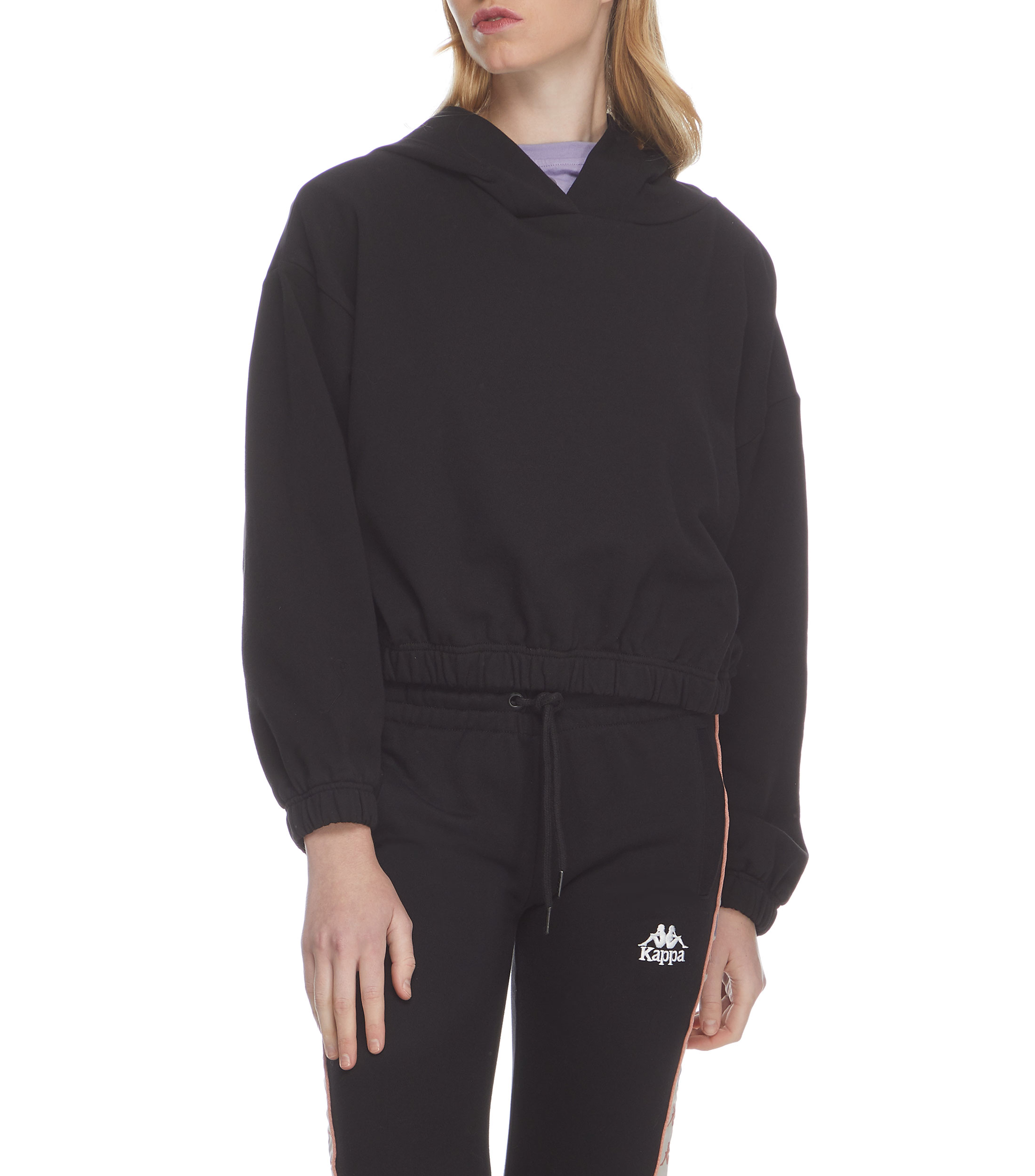 Kappa Sudadera Crop Top con capucha Mujer - El Palacio de Hierro