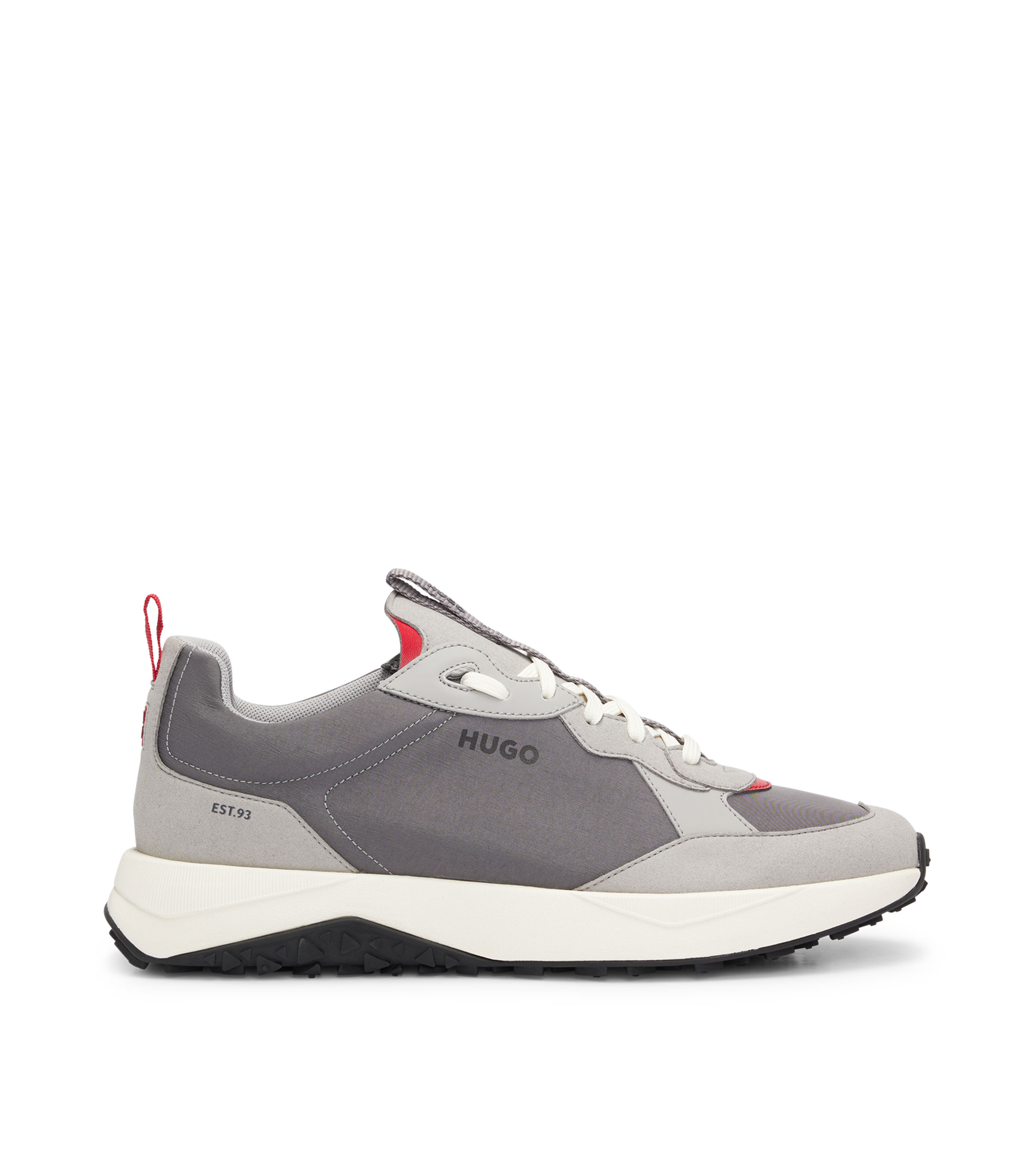 Hugo: Tenis ligeros y altos con detalles de la marca Hombre | El ...