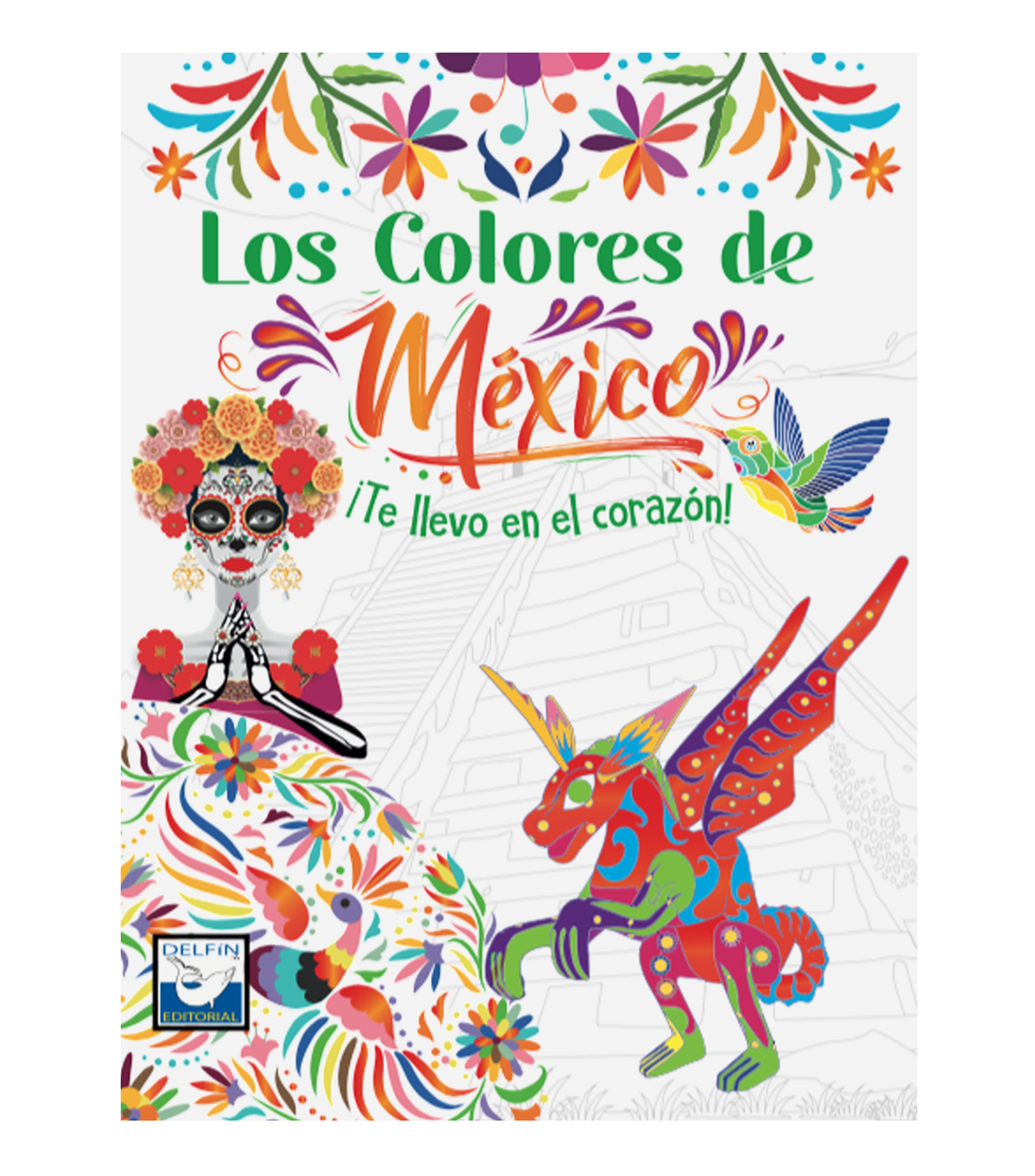 Varios Autores Los Colores de México, Libro para Colorear - El Palacio ...